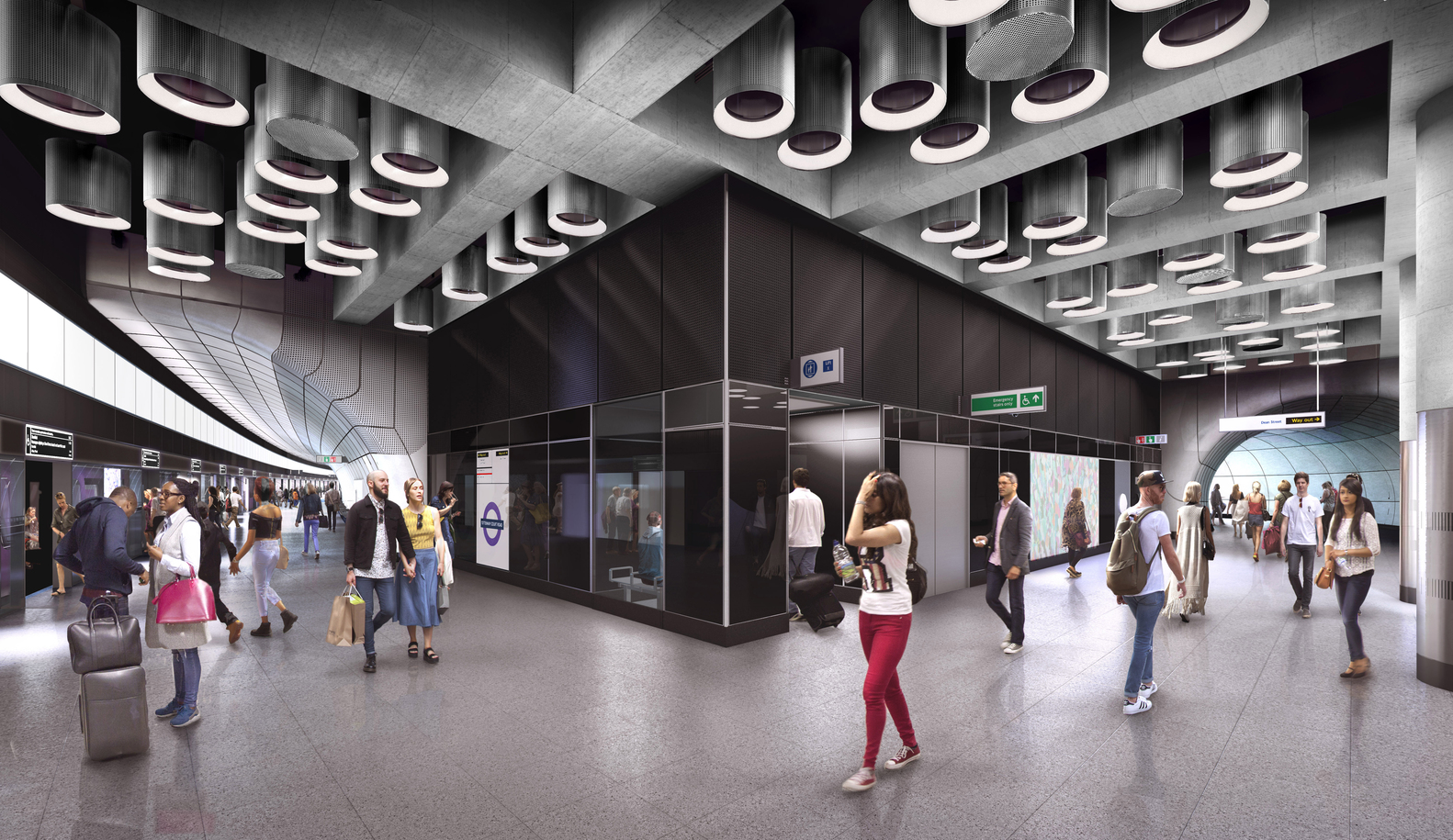 Gallery of Crossrail Unveils New Station Designs for London's Elizabeth ...