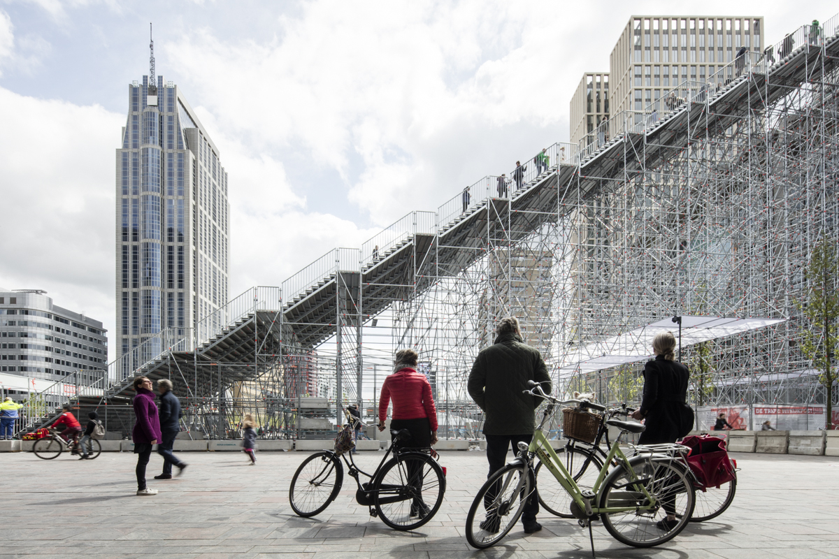 Gallery of MVRDV Unveil Monumental Urban Staircase in the Center of ...