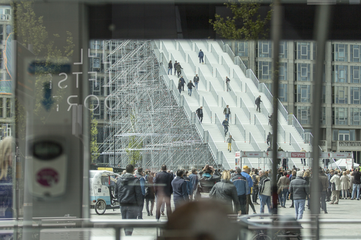 Gallery of MVRDV Unveil Monumental Urban Staircase in the Center of ...