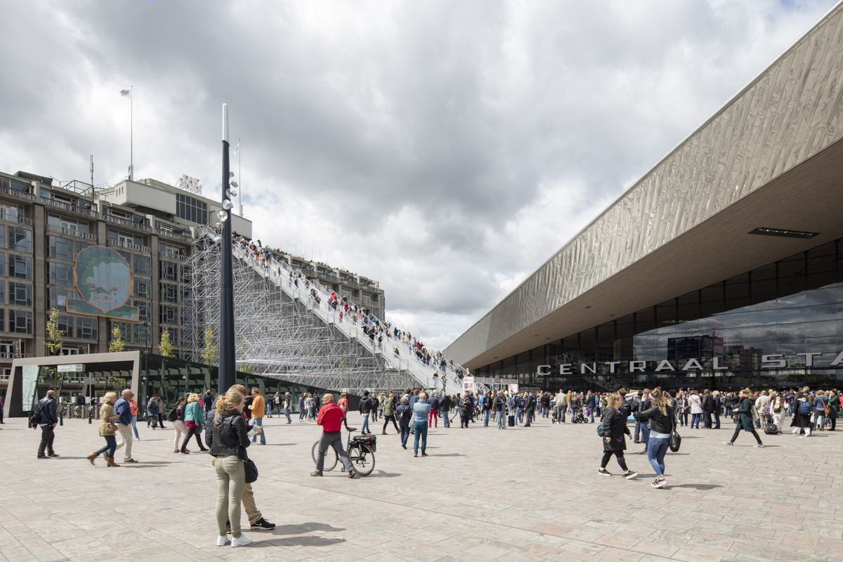 Gallery of MVRDV Unveil Monumental Urban Staircase in the Center of ...