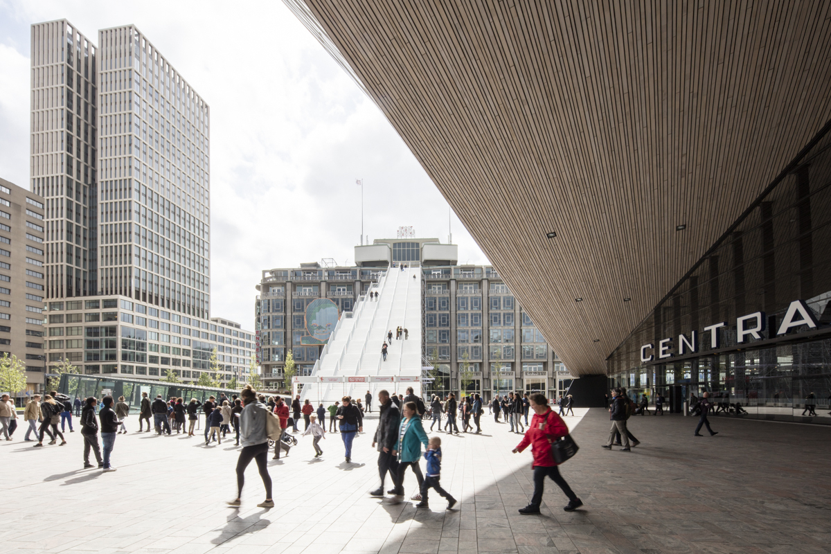 Gallery of MVRDV Unveil Monumental Urban Staircase in the Center of ...
