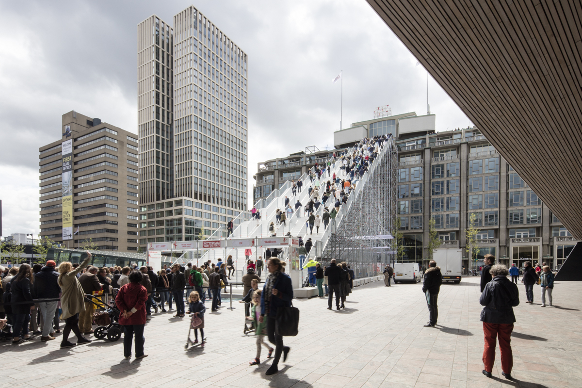 Gallery of MVRDV Unveil Monumental Urban Staircase in the Center of ...
