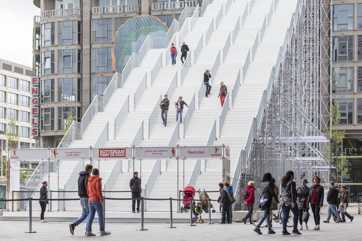Gallery of MVRDV Unveil Monumental Urban Staircase in the Center of ...