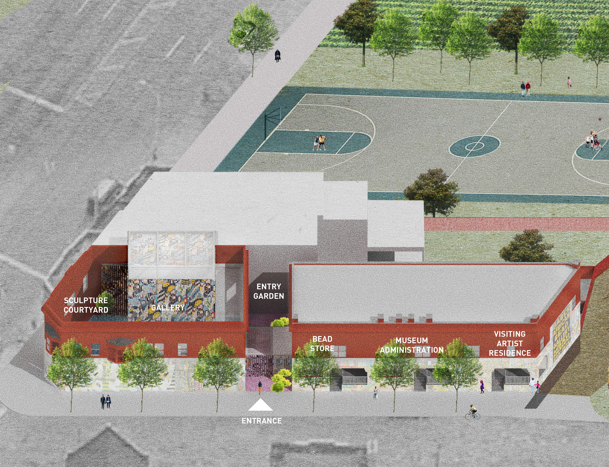 Gallery of LOHA Unveils Plans for the Renovation of Detroit's African ...