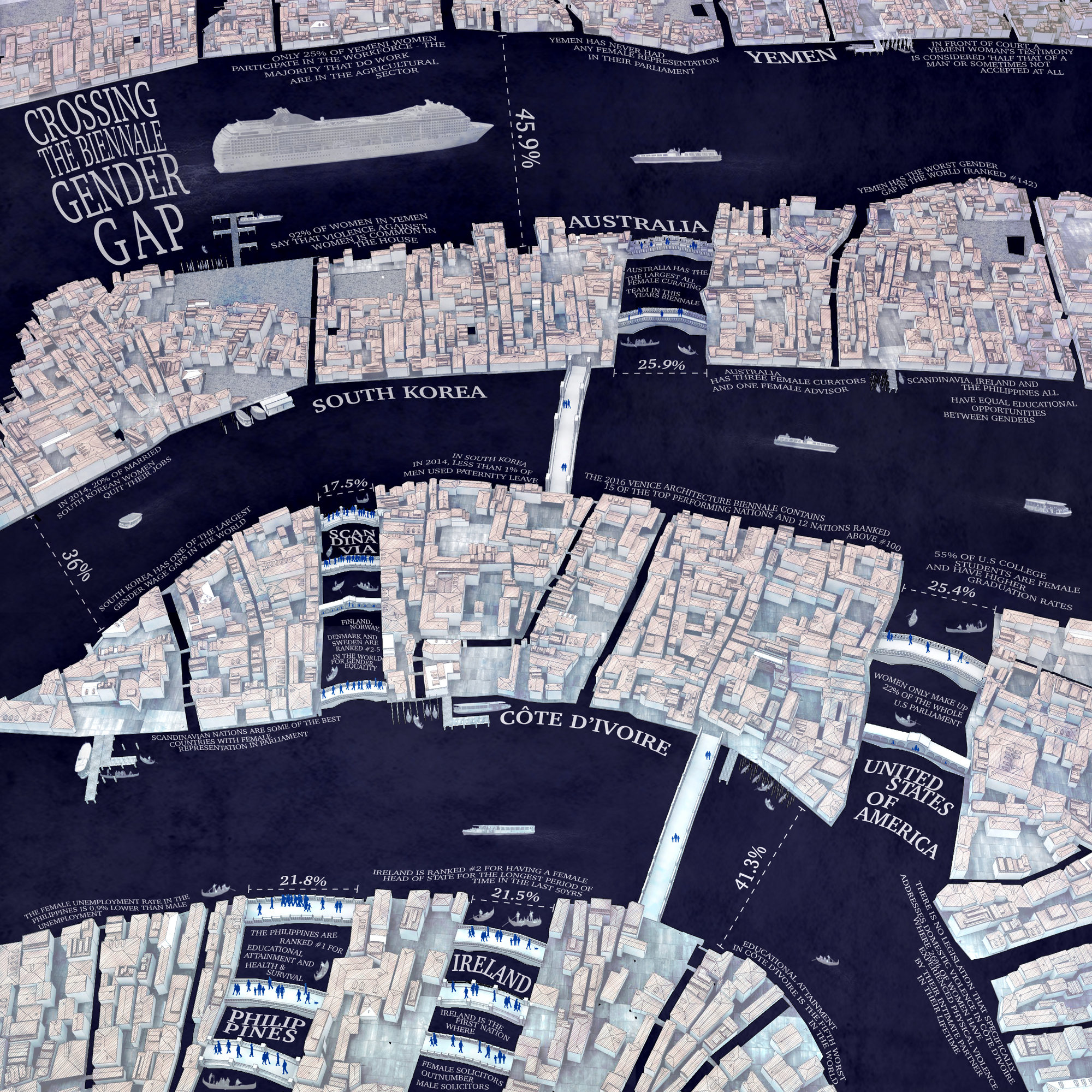 Gallery of Finding "The Front" in Venice: These Maps Reframe the ...