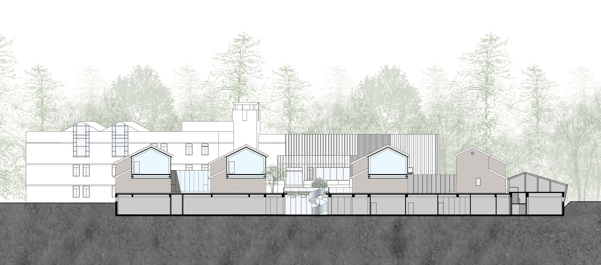 Gallery of Refurbishment of an Old Functional Replacement Building ...