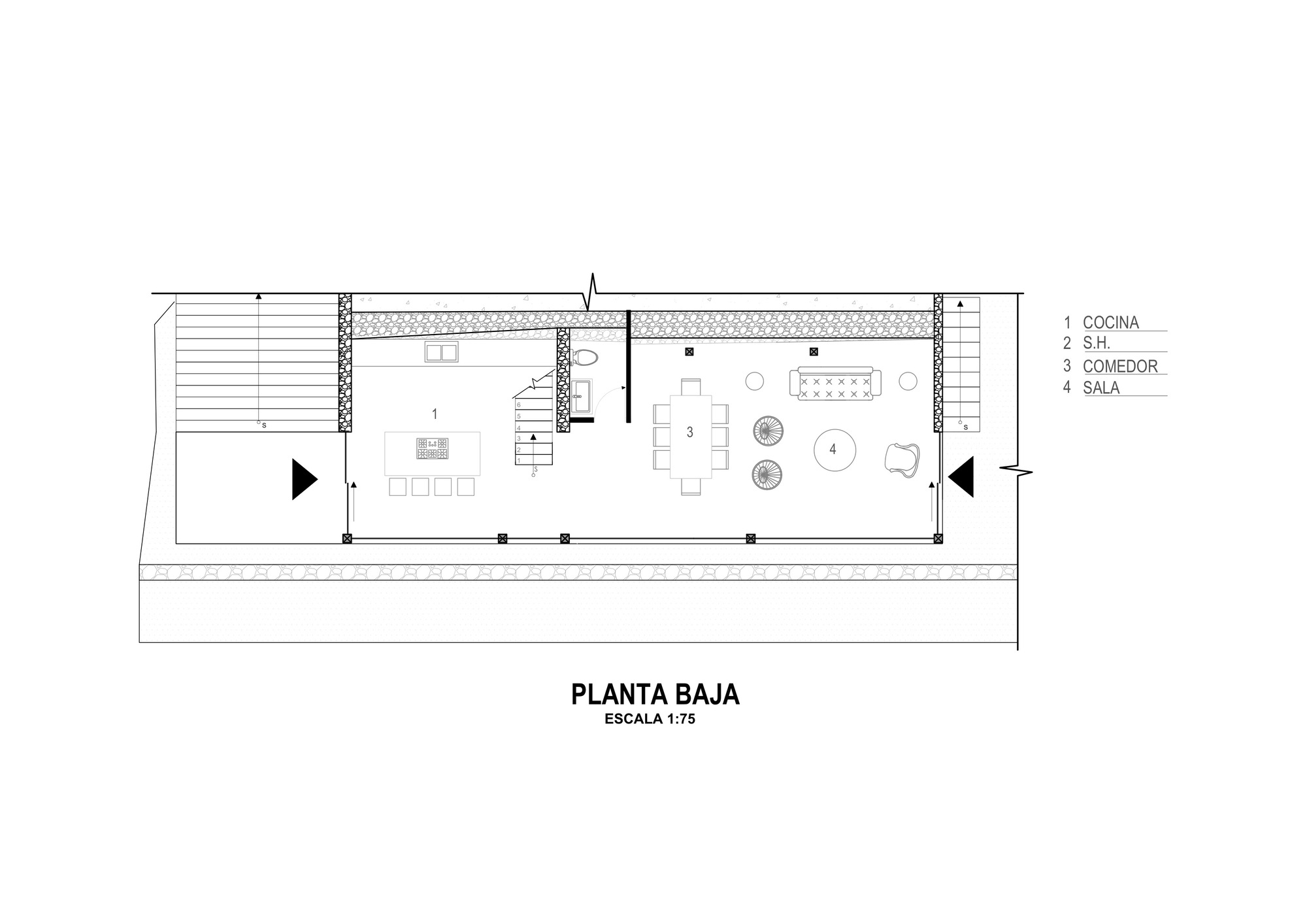 Gallery of Stone House / Inai Arquitectura - 15