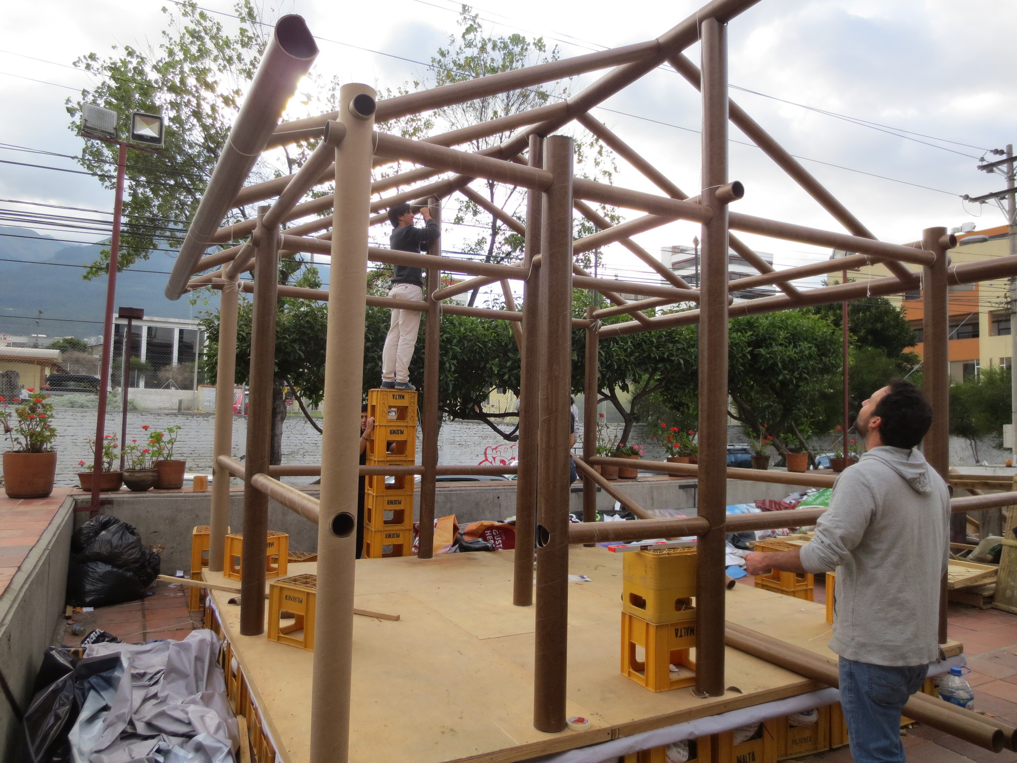 Galería de Terremoto en Ecuador: se levanta el primer refugio temporal ...