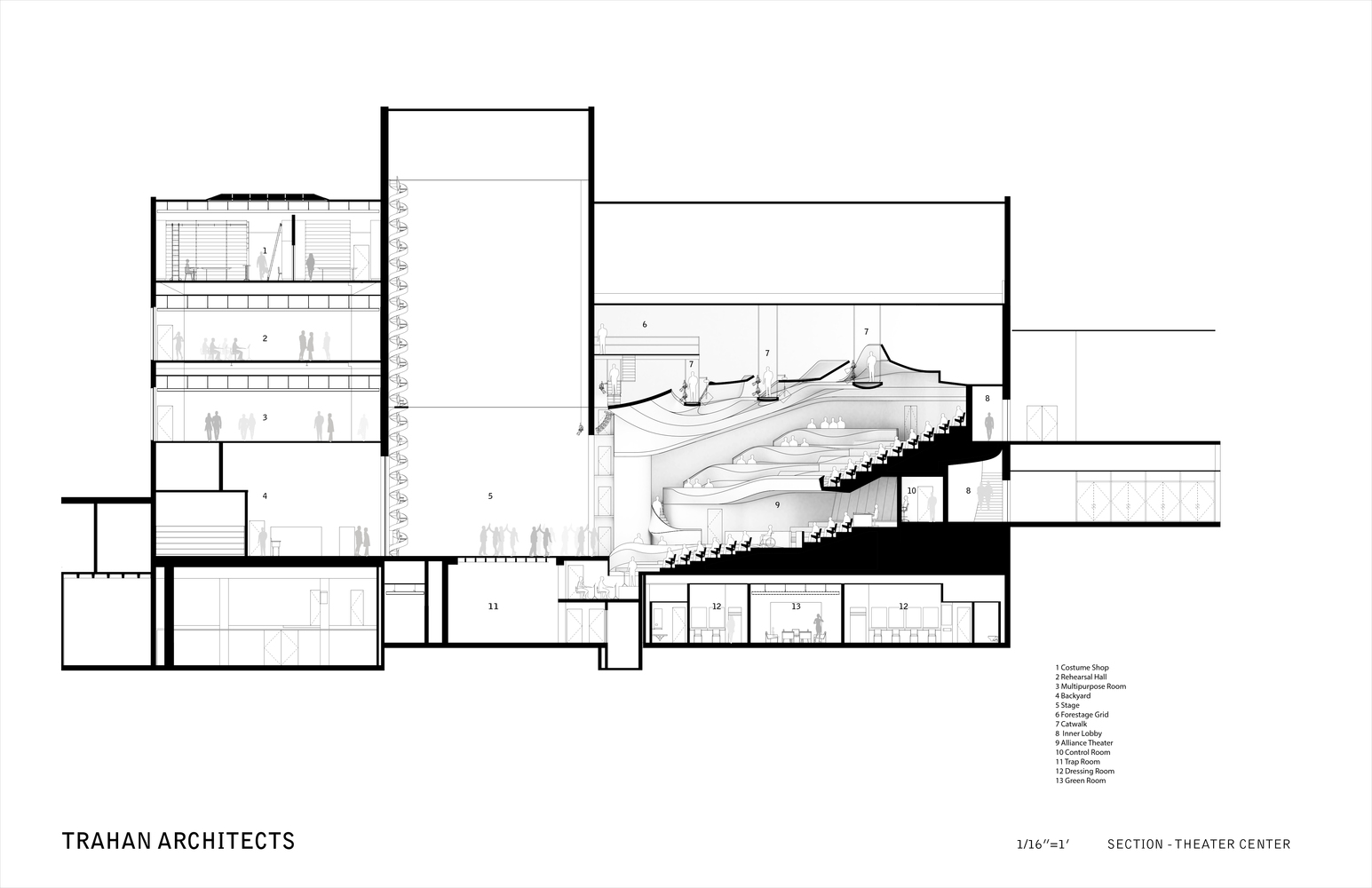 Gallery of Alliance Theater / Trahan Architects - 3