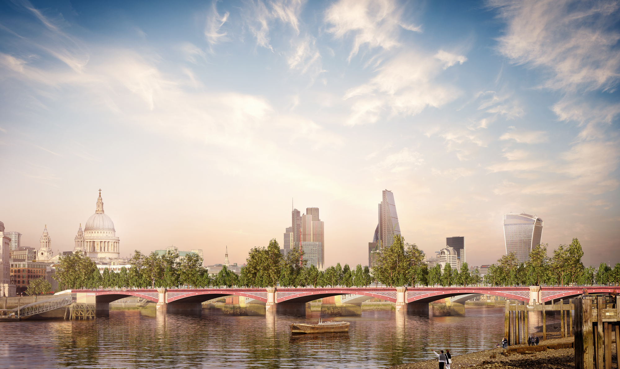Allies and Morrison propõe alternativa para a polêmica Garden Bridge de ...