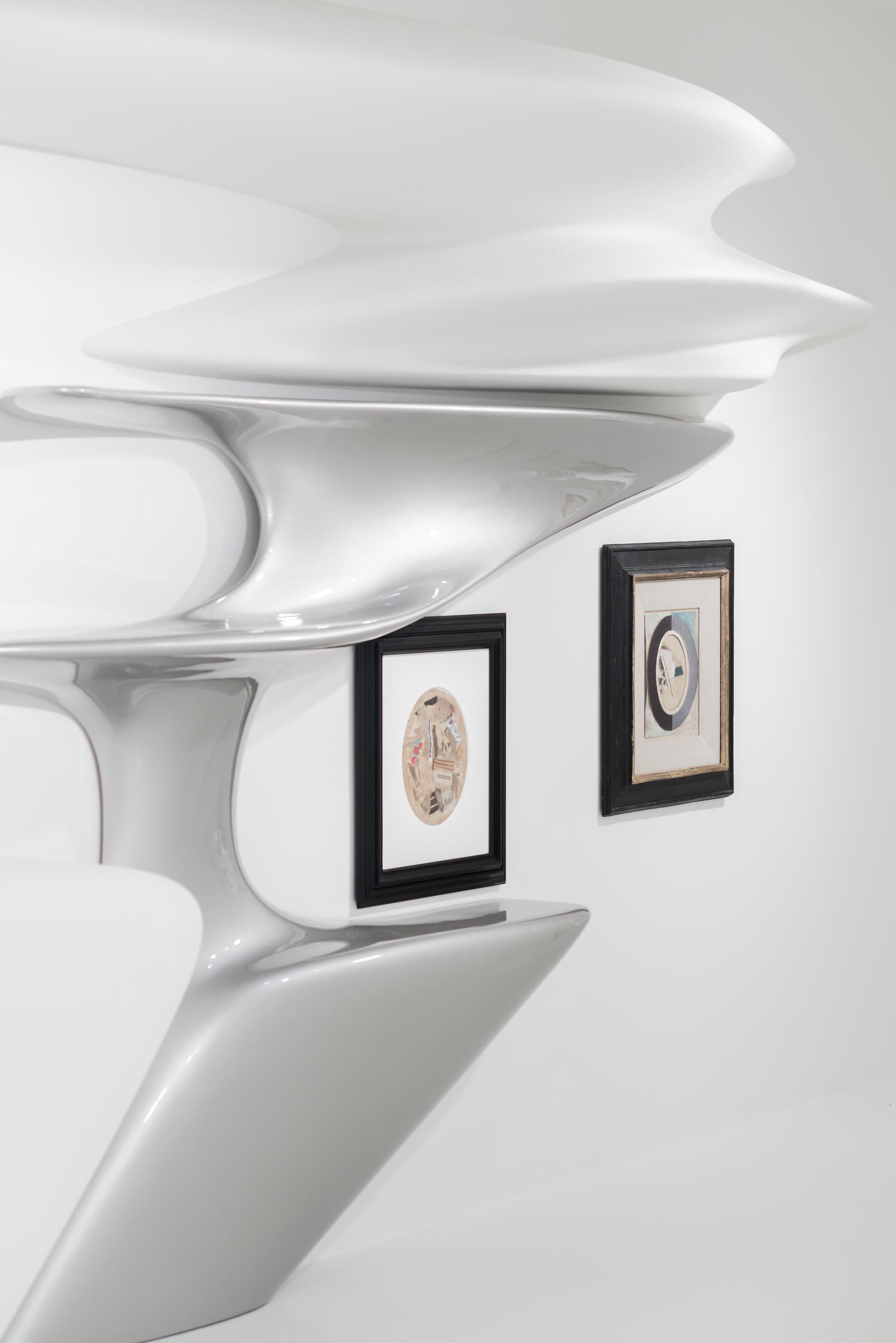 Gallery of Zaha Hadid's Last Project is a Kurt Schwitters Exhibition in ...