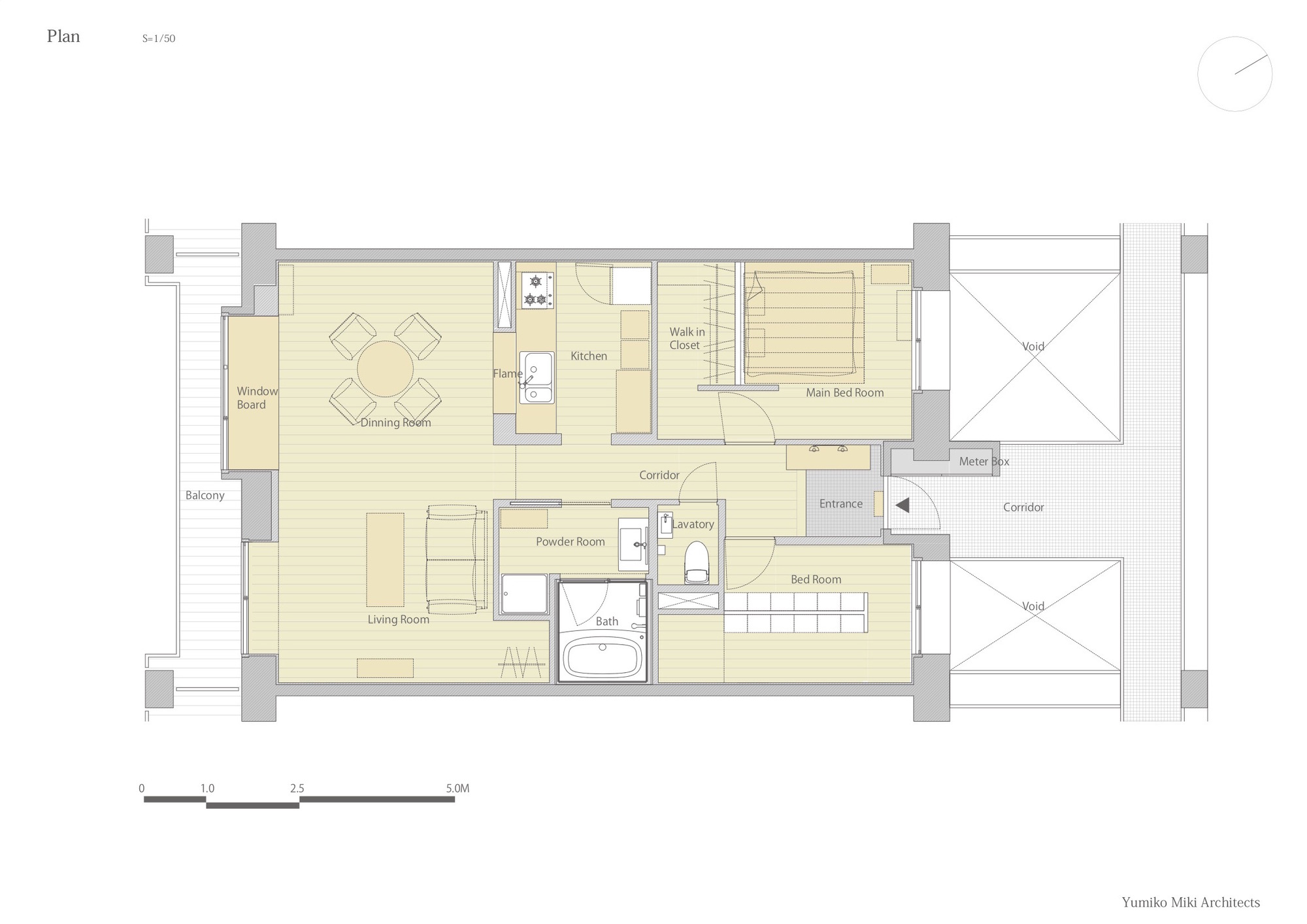 Gallery of Tokyo Apartment / Yumiko Miki Architects - 16