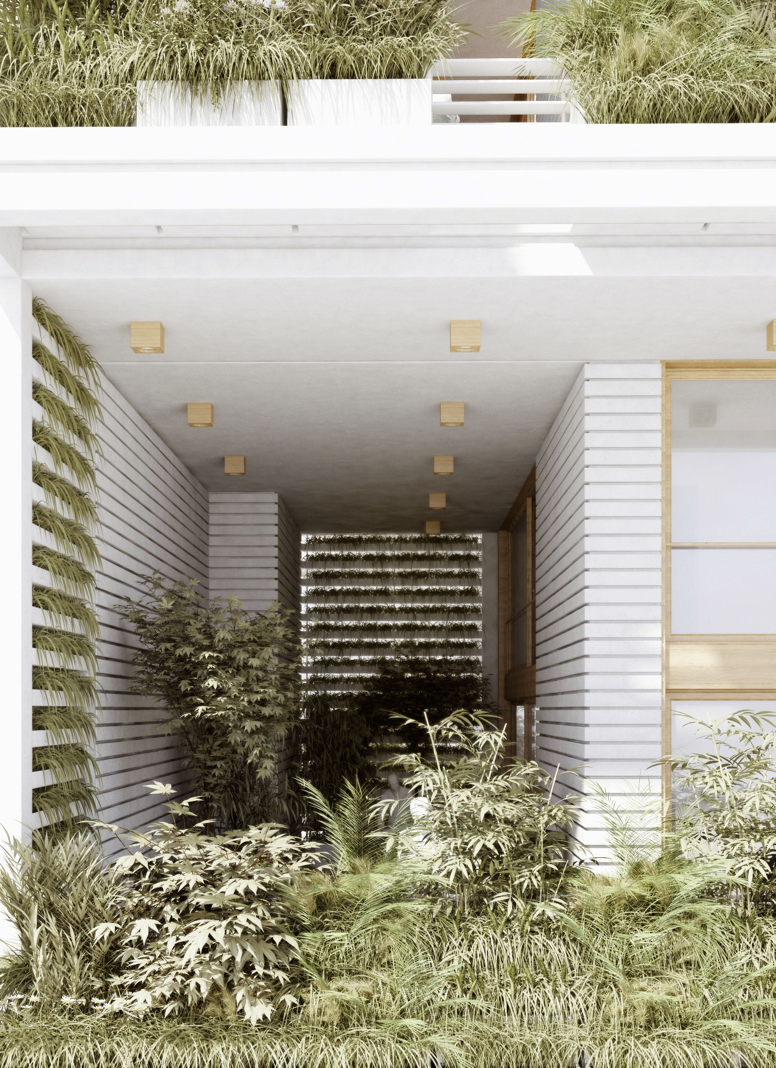 Gallery of Penda Designs Sky Villas with Vertical Gardens for Hyderabad ...
