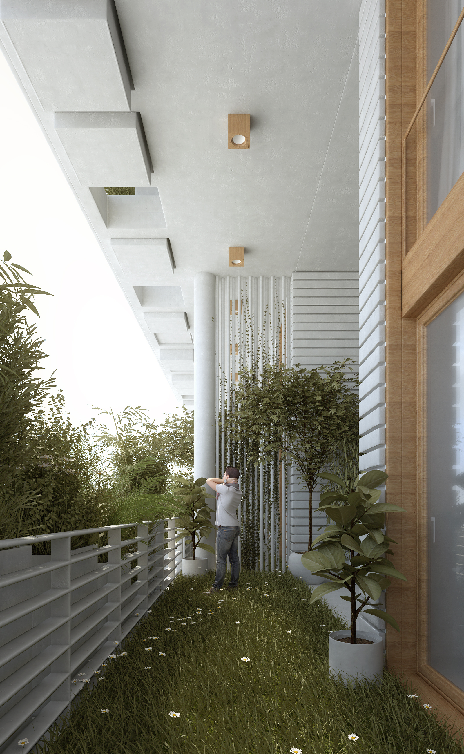 Gallery of Penda Designs Sky Villas with Vertical Gardens for Hyderabad ...