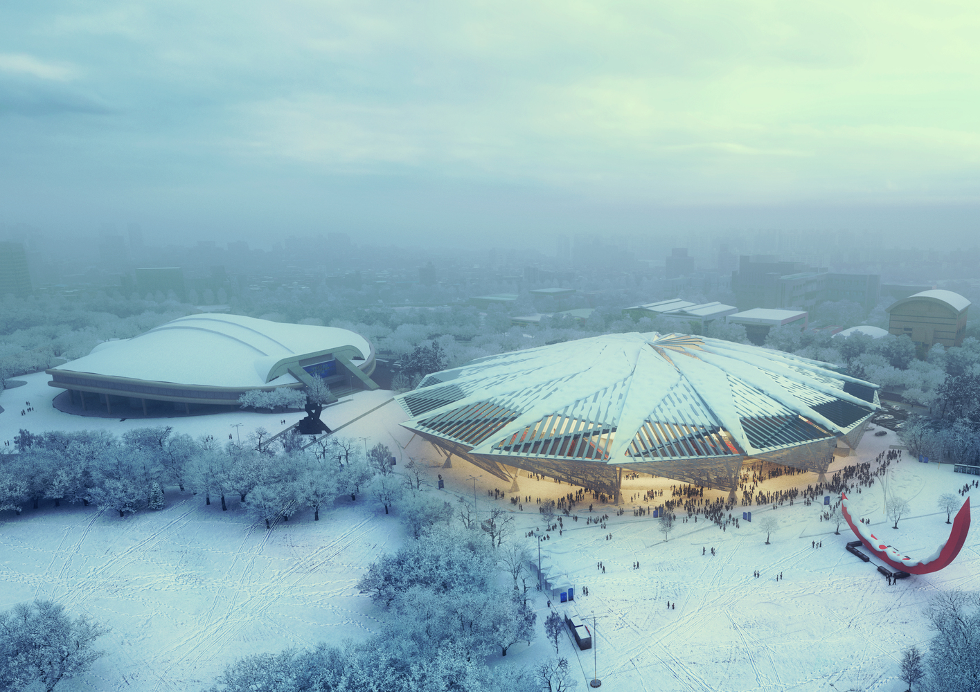 Gallery of Tornado-Shaped K-Pop Concert Hall Wins Competition for Seoul ...