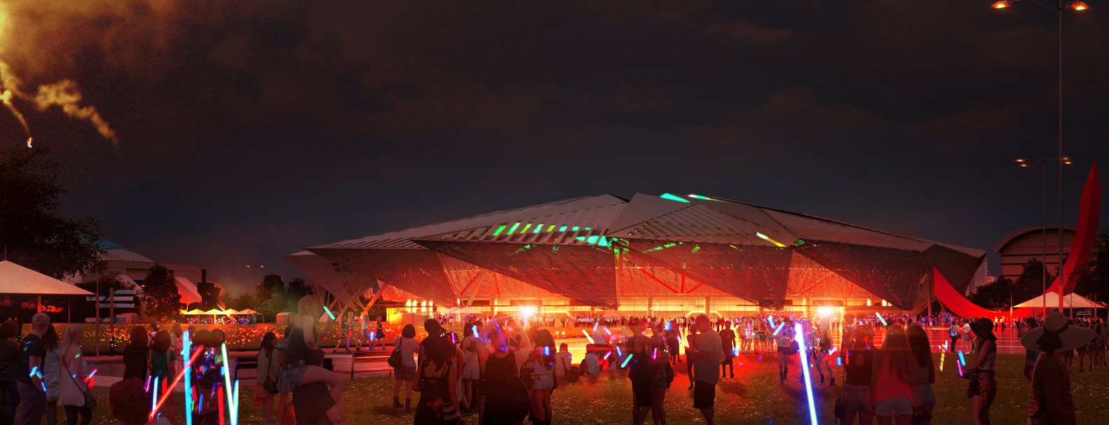 Gallery of Tornado-Shaped K-Pop Concert Hall Wins Competition for Seoul ...