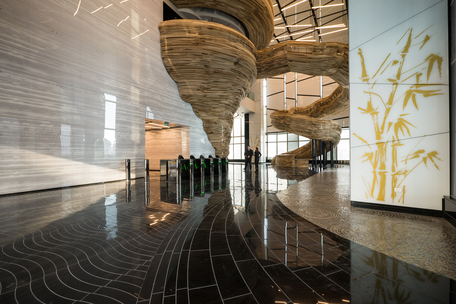Gallery of Atrium Tower Lobby / Oded Halaf and Crafted by Tomer Gelfand - 8