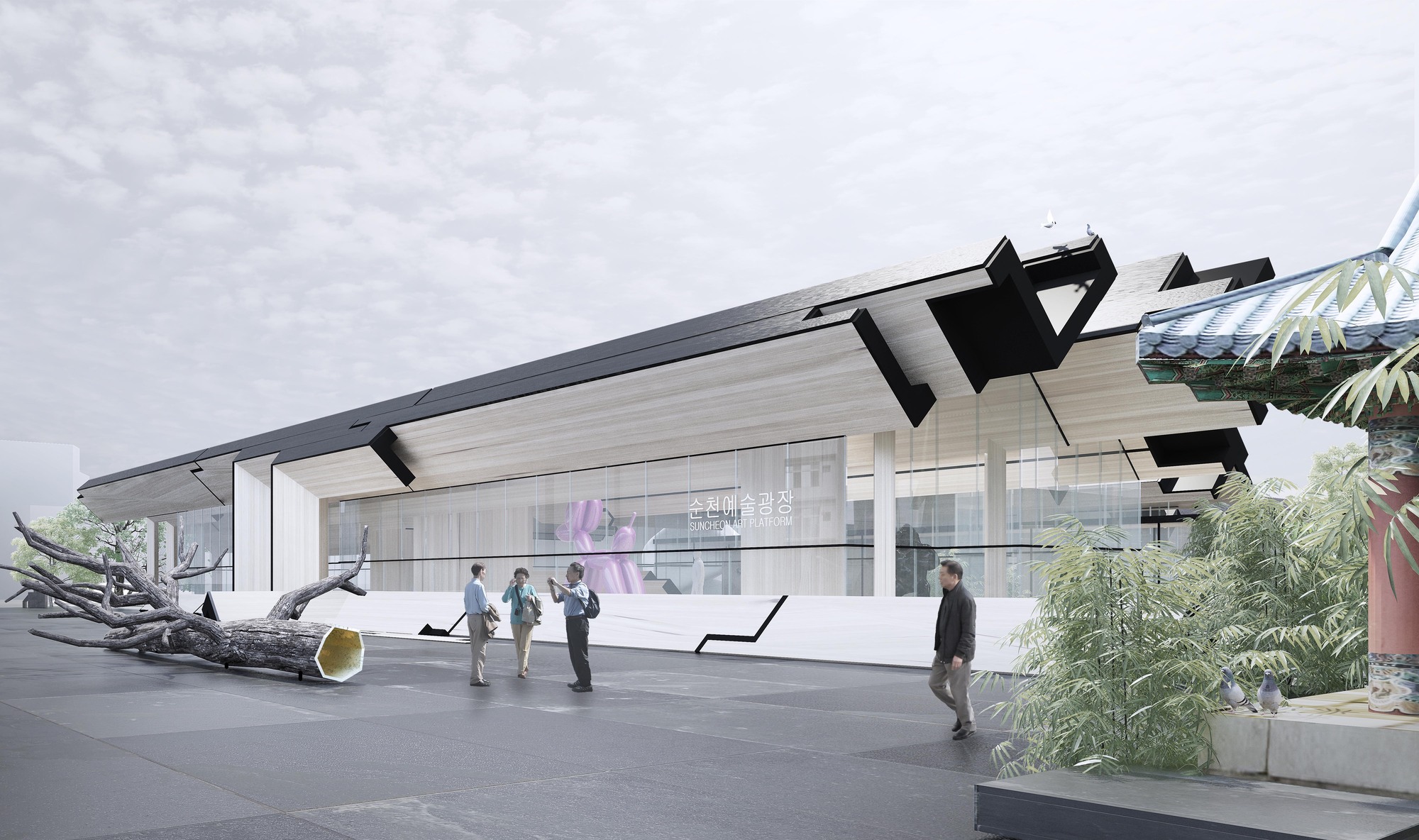 Gallery of Gilles Retsin Architecture Unveils Design for Suncheon Art ...