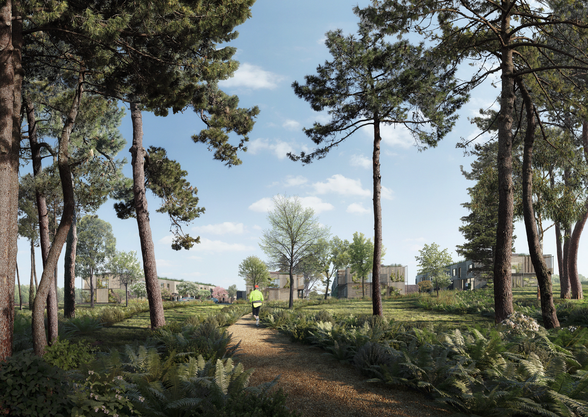 Gallery of White Arkitekter Blurs the Line Between Built and Natural in ...