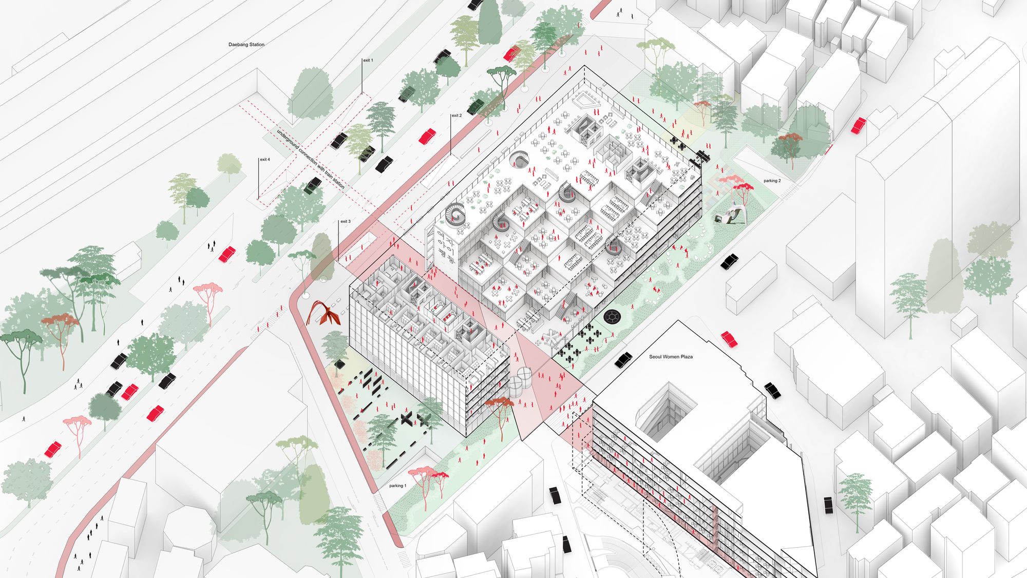 Gallery of Architects for Urbanity's 'Urban Womb' is a New Women and ...