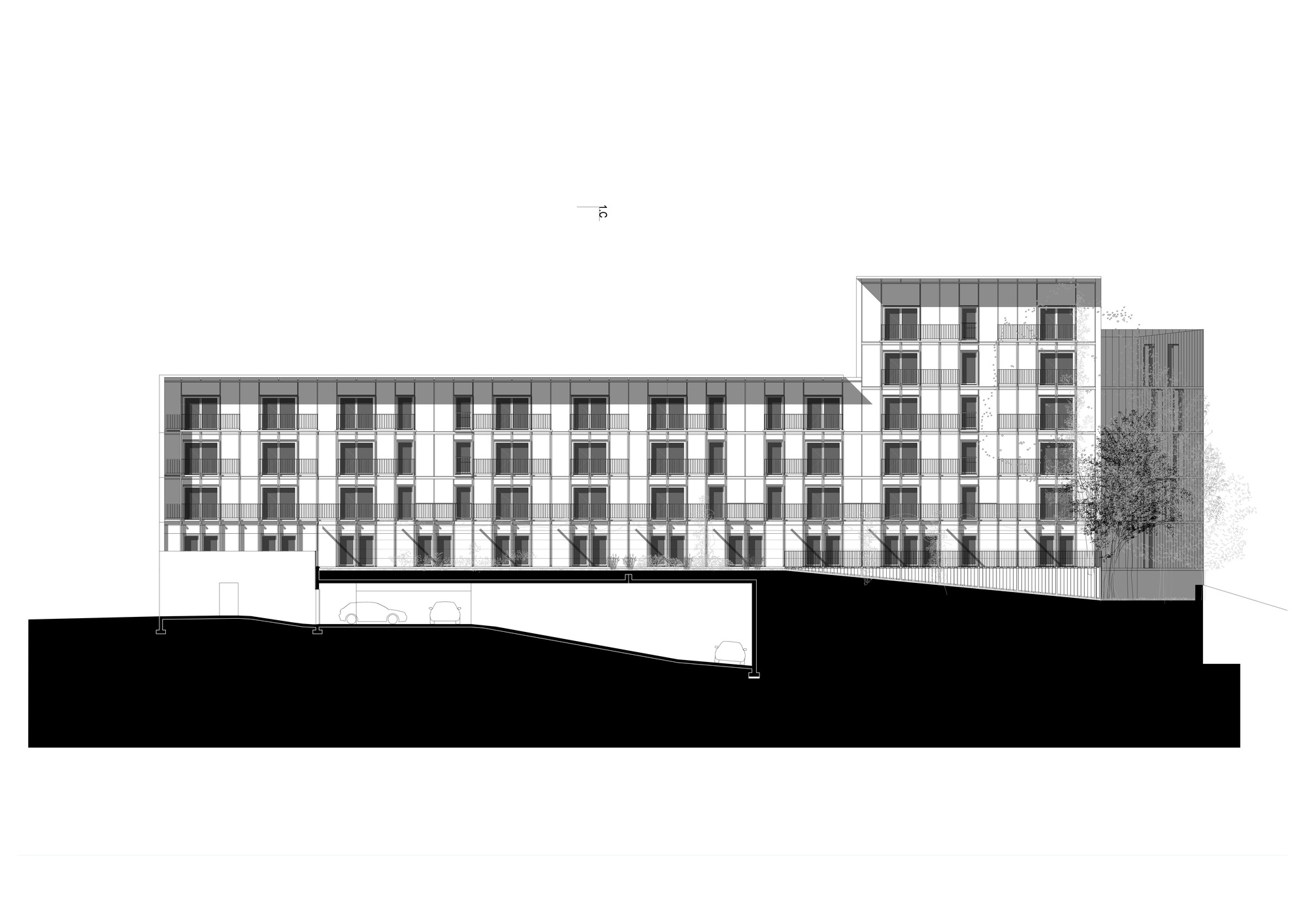 Gallery of Le Vialenc Residential Block / Atelier du Rouget Simon ...