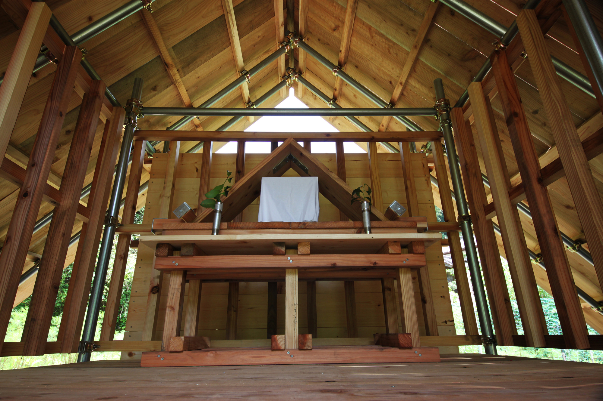 Gallery of Self-build Shinto Shrine / Kikuma Watanabe - 13