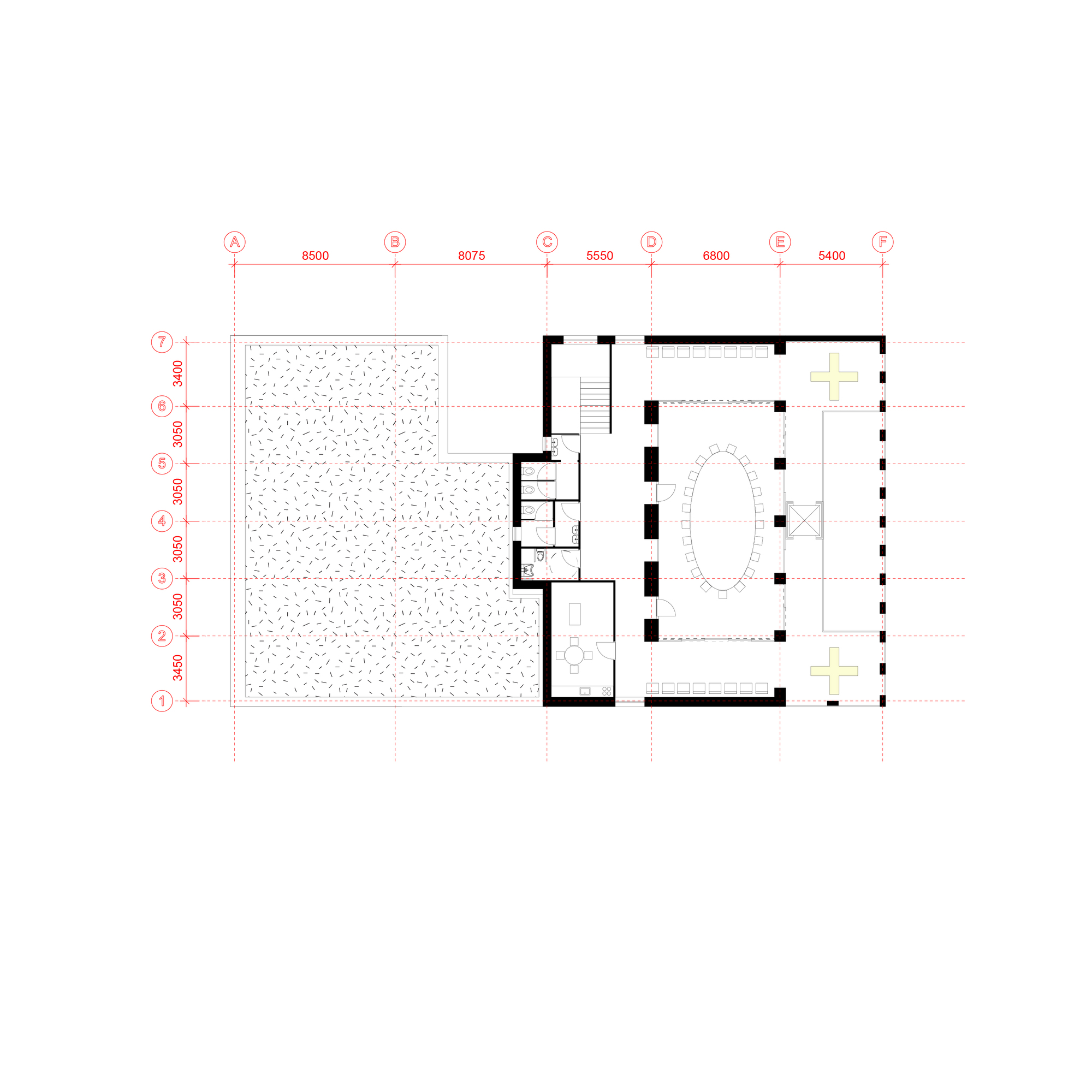 Gallery of PLUKK Designs Town Hall and Community Center On Sloping Site ...
