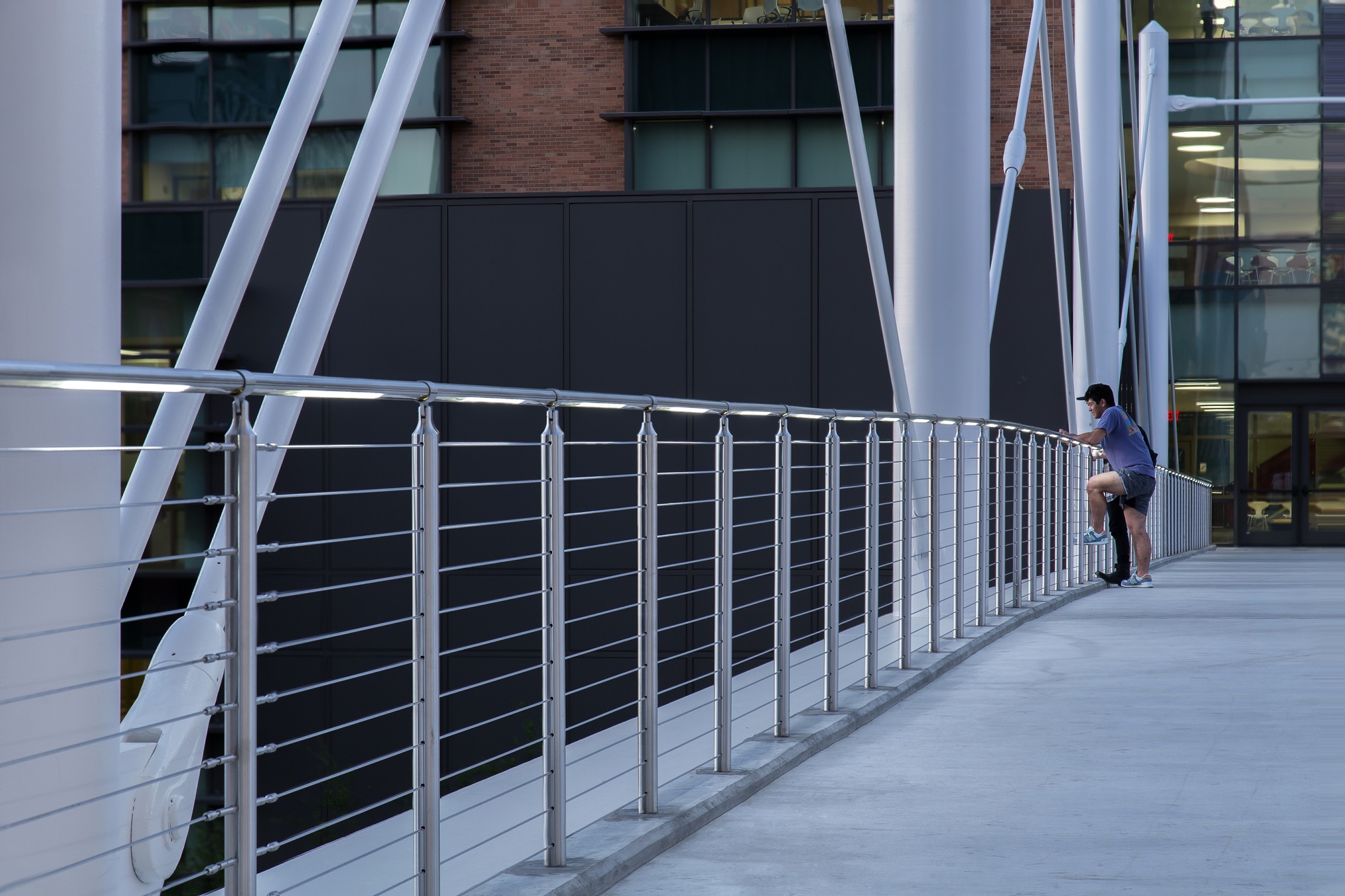 Gallery of Moody Pedestrian Bridge / Rosales + Partners Architects ...