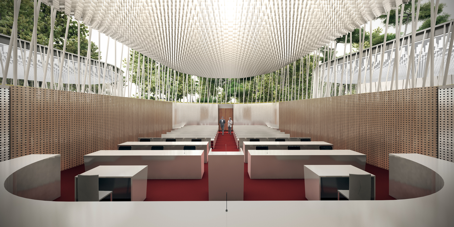 Gallery of SADAR + VUGA Selected to Design Supreme Court of Albania - 6