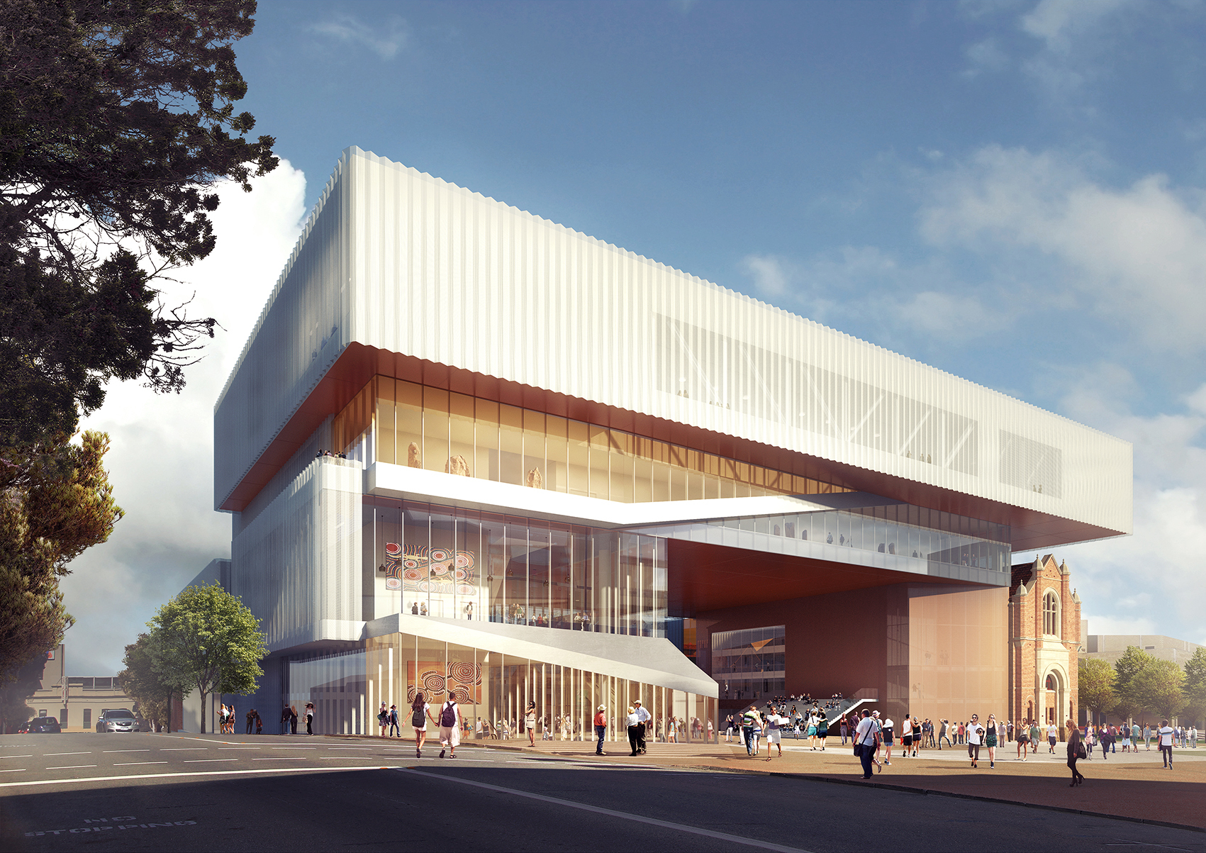 Gallery of HASSELL + OMA Reveal Design for New Museum for Western ...