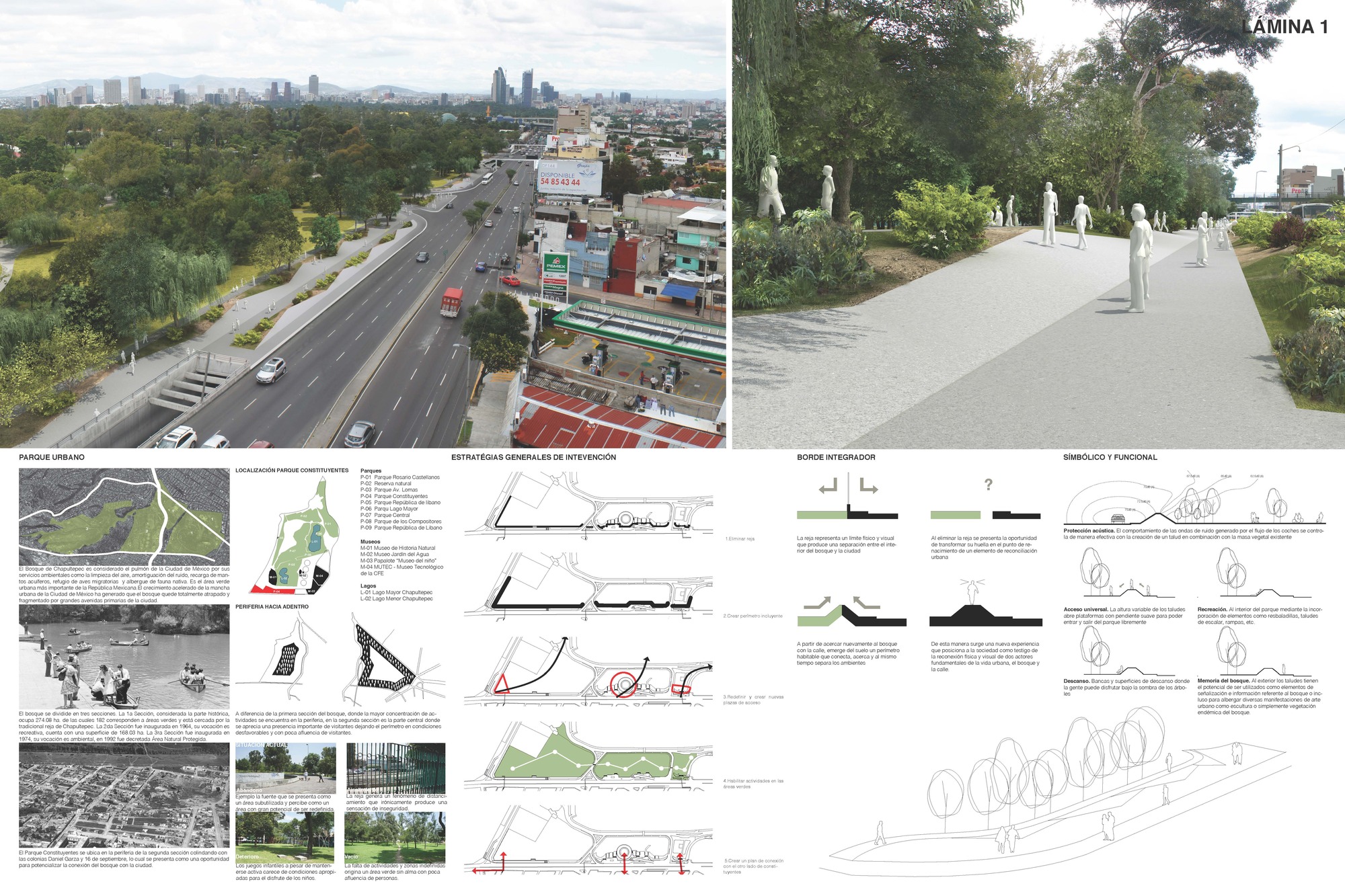 Galería de Los 5 proyectos del (fallido) Concurso Parque Constituyentes ...