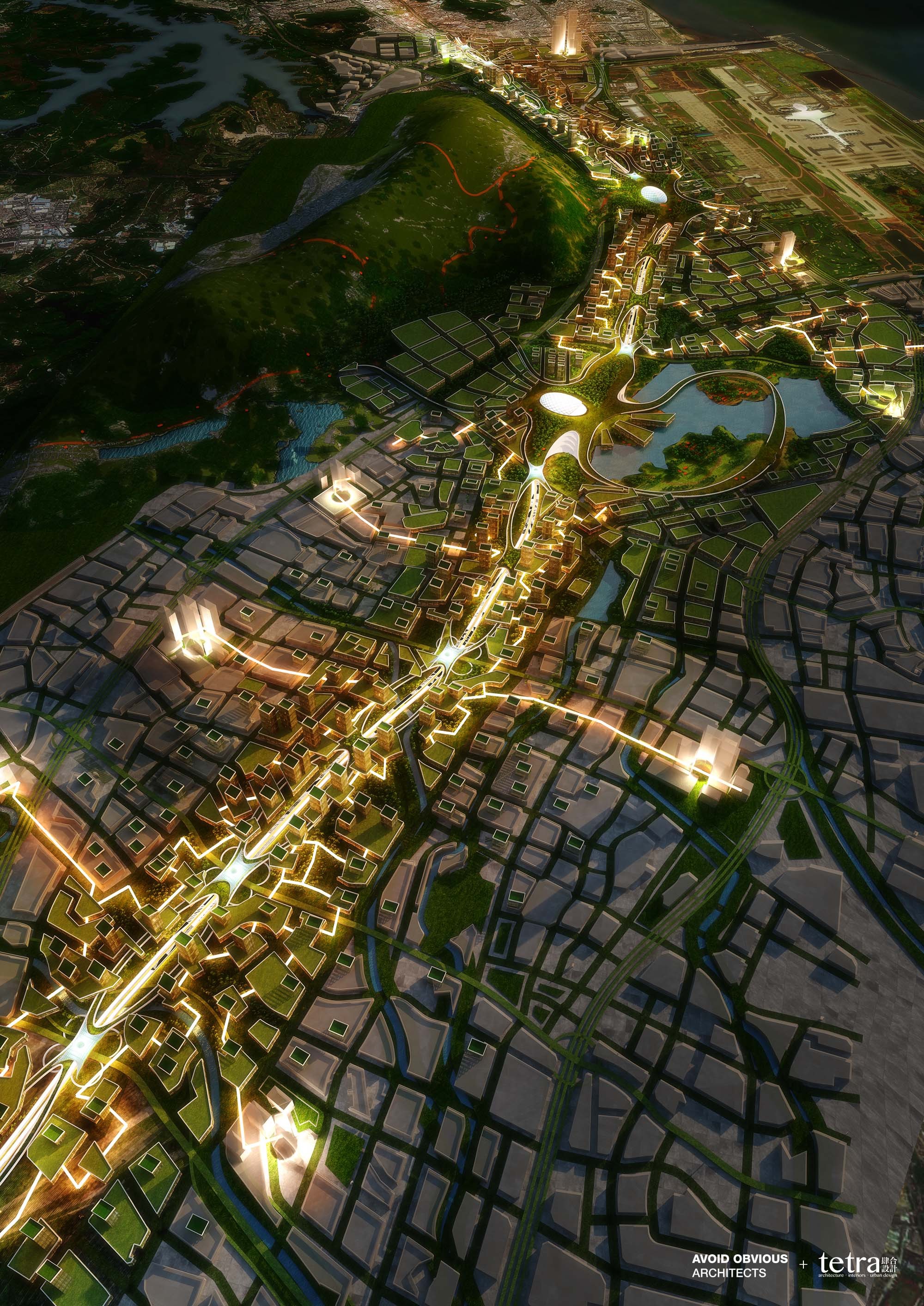 Gallery of China Envisions a Futuristic Carbon Neutral City With a ...