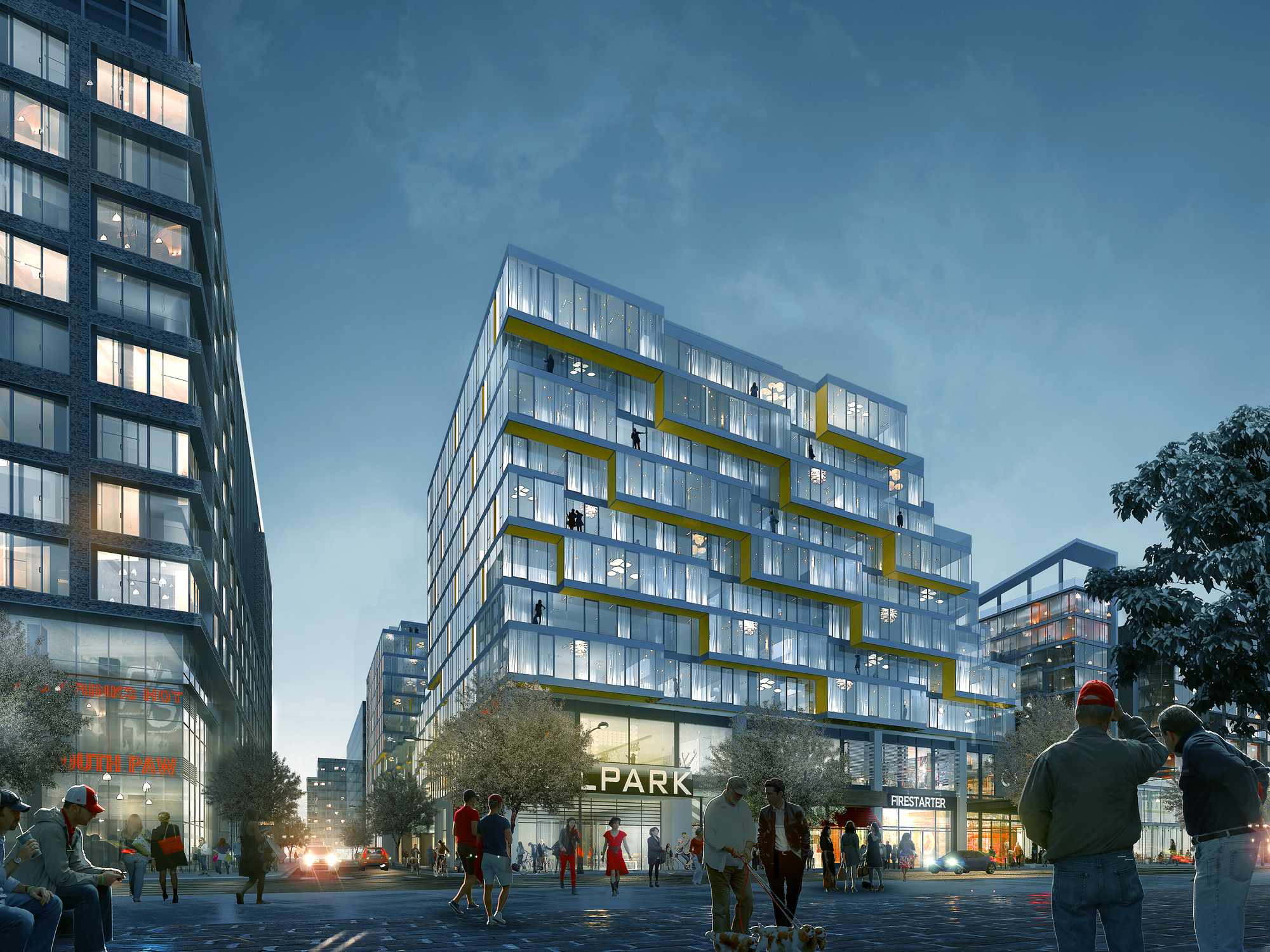 Gallery of ODA Designs D.C. Development With Views into Nationals Park - 4