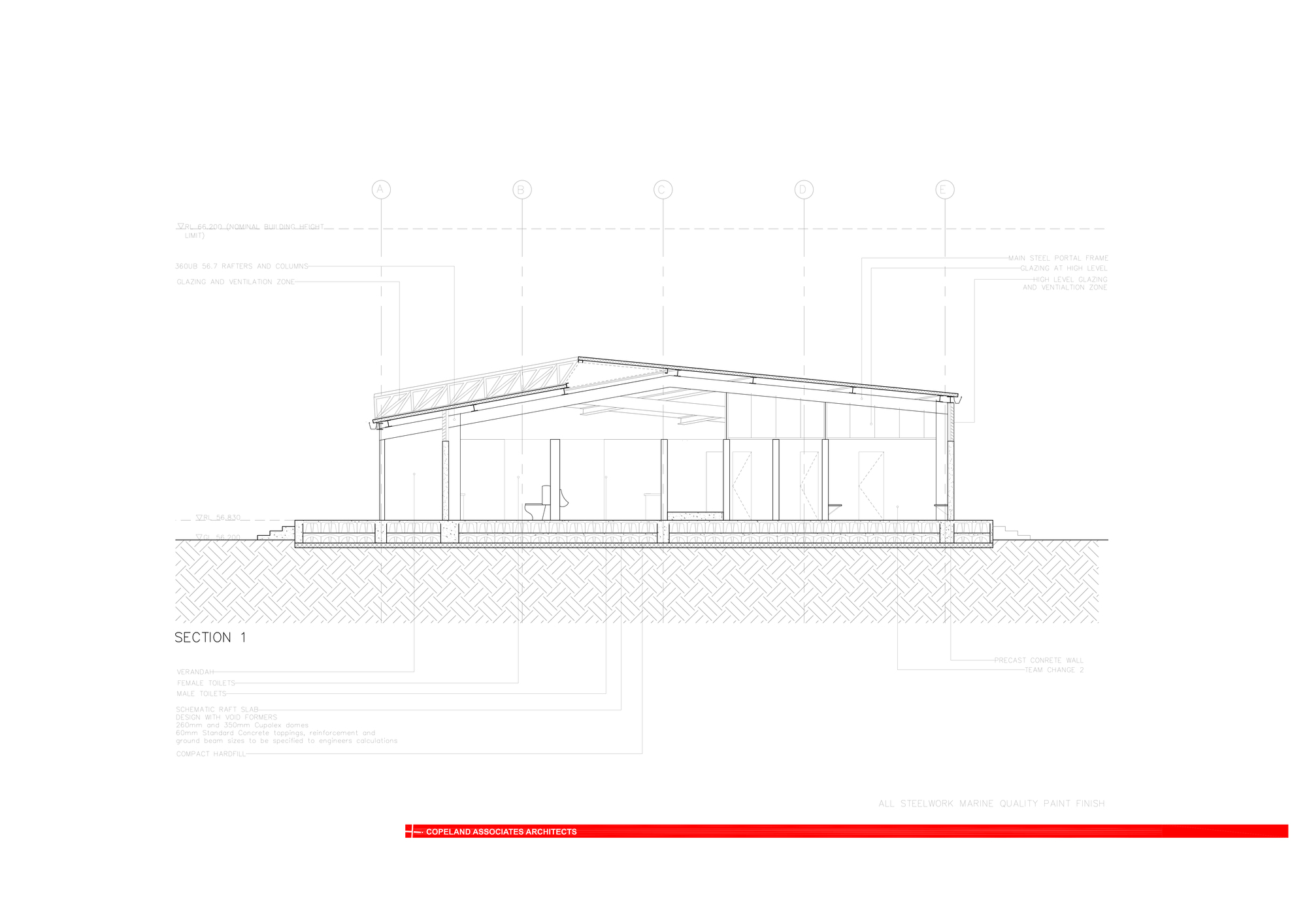 Gallery of Copeland Associates Architects Design New Soccer Clubhouse ...