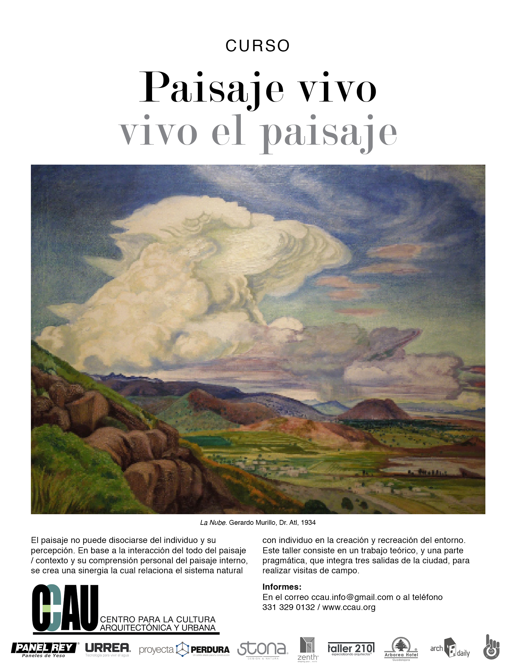 Galería de Curso CCAU: Paisaje vivo, vivo el paisaje / Guadalajara - 1