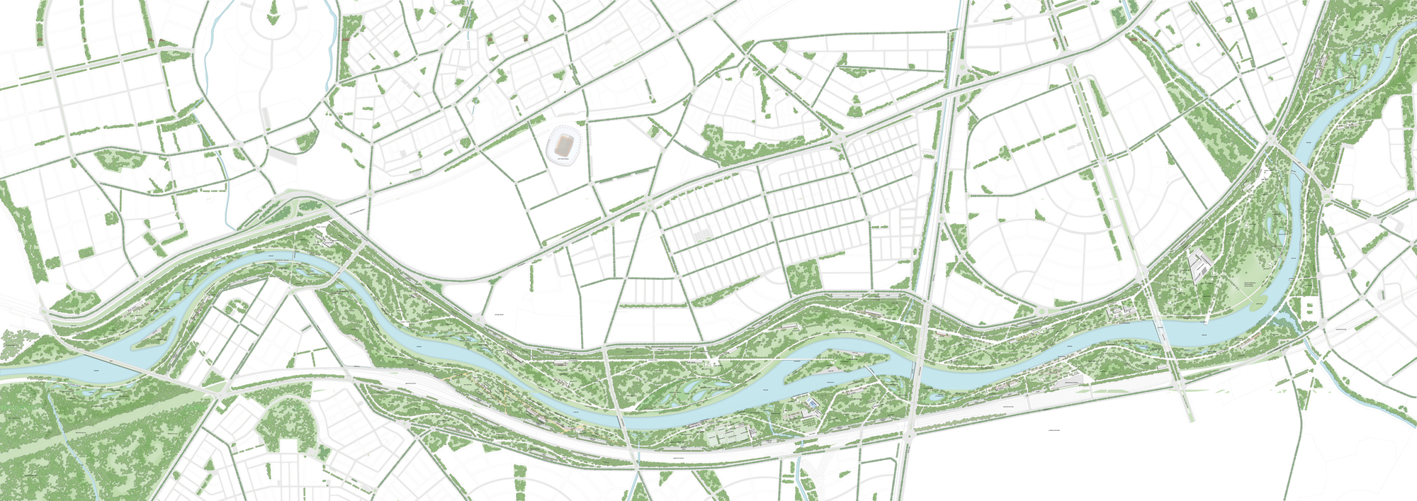 Gallery of ONZ Architects and MDESIGN Design Ecological Corridor in ...