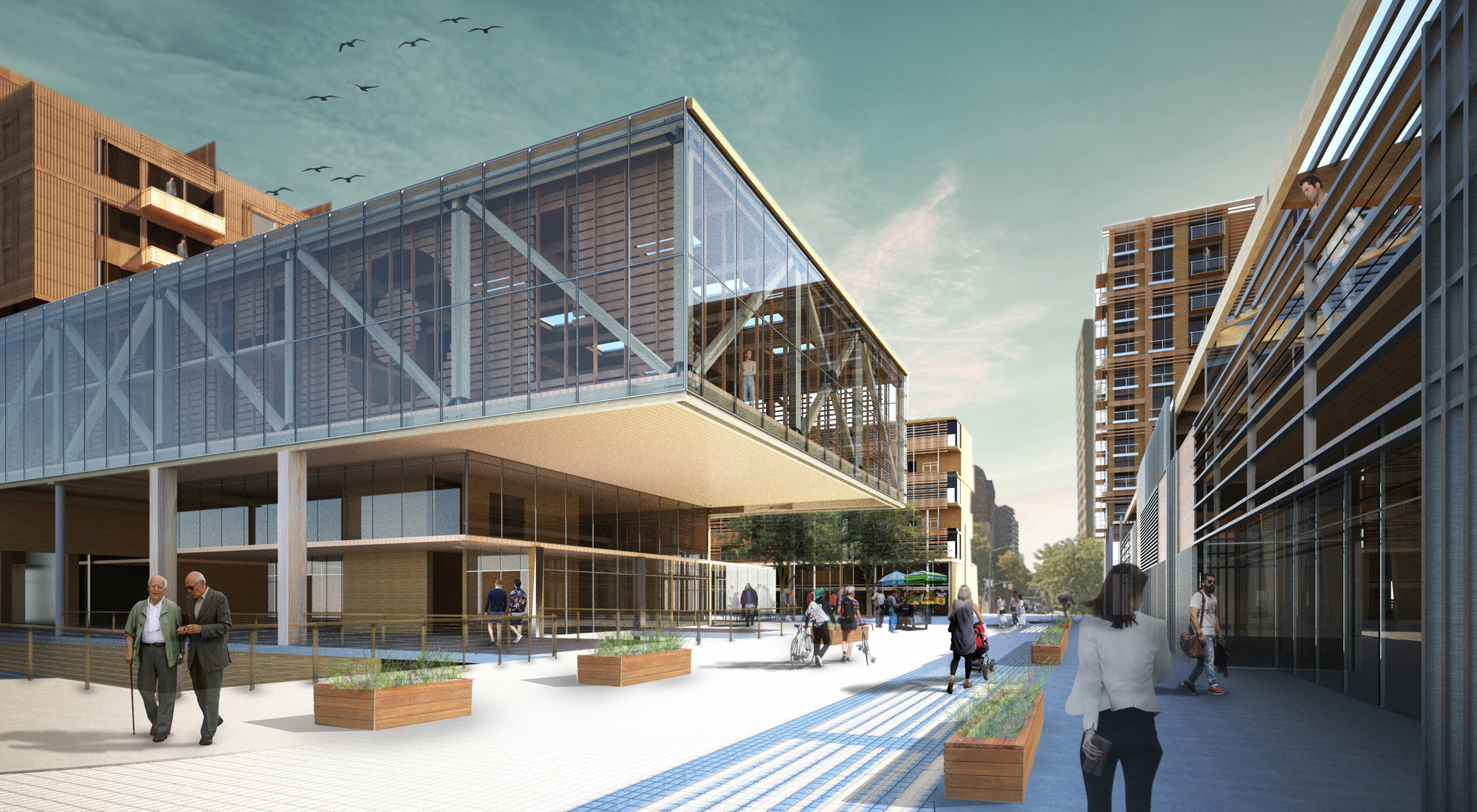 Gallery of Winners of Timber in the City: Urban Habitats Student ...