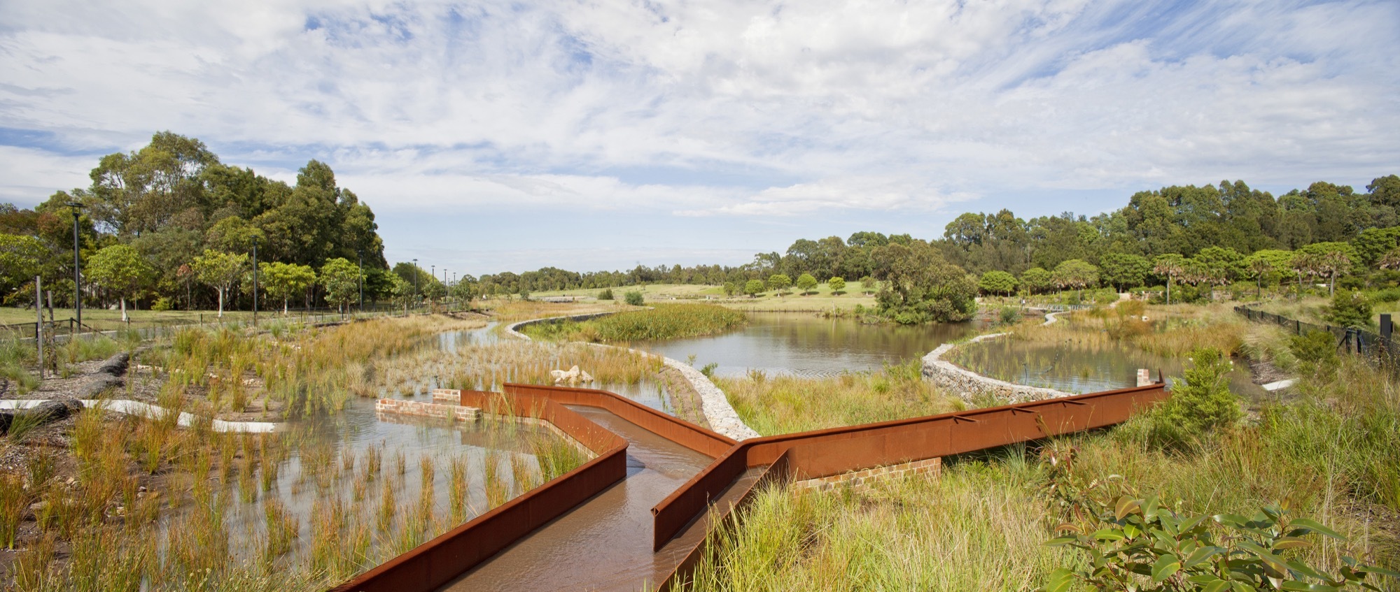 Gallery of Sydney Park Water Re-Use Project / Turf Design Studio ...