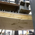 SOM's Timber Tower System Successfully Passes Strength Testing | ArchDaily