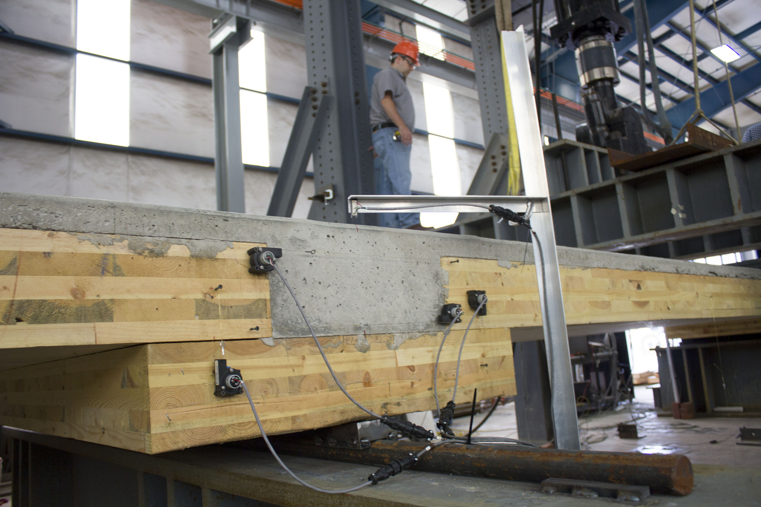 Gallery of SOM's Timber Tower System Successfully Passes Strength ...
