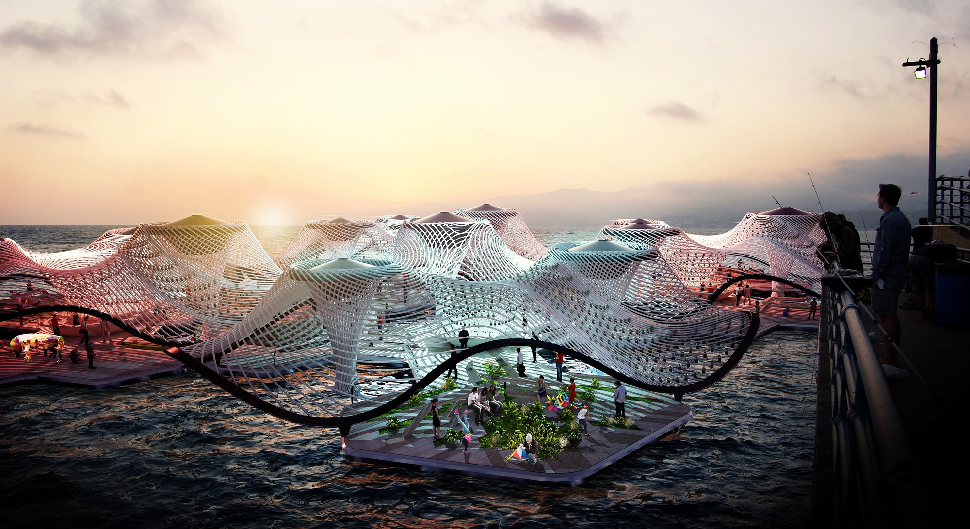 Gallery of This Floating Desalination Megastructure is Designed to ...