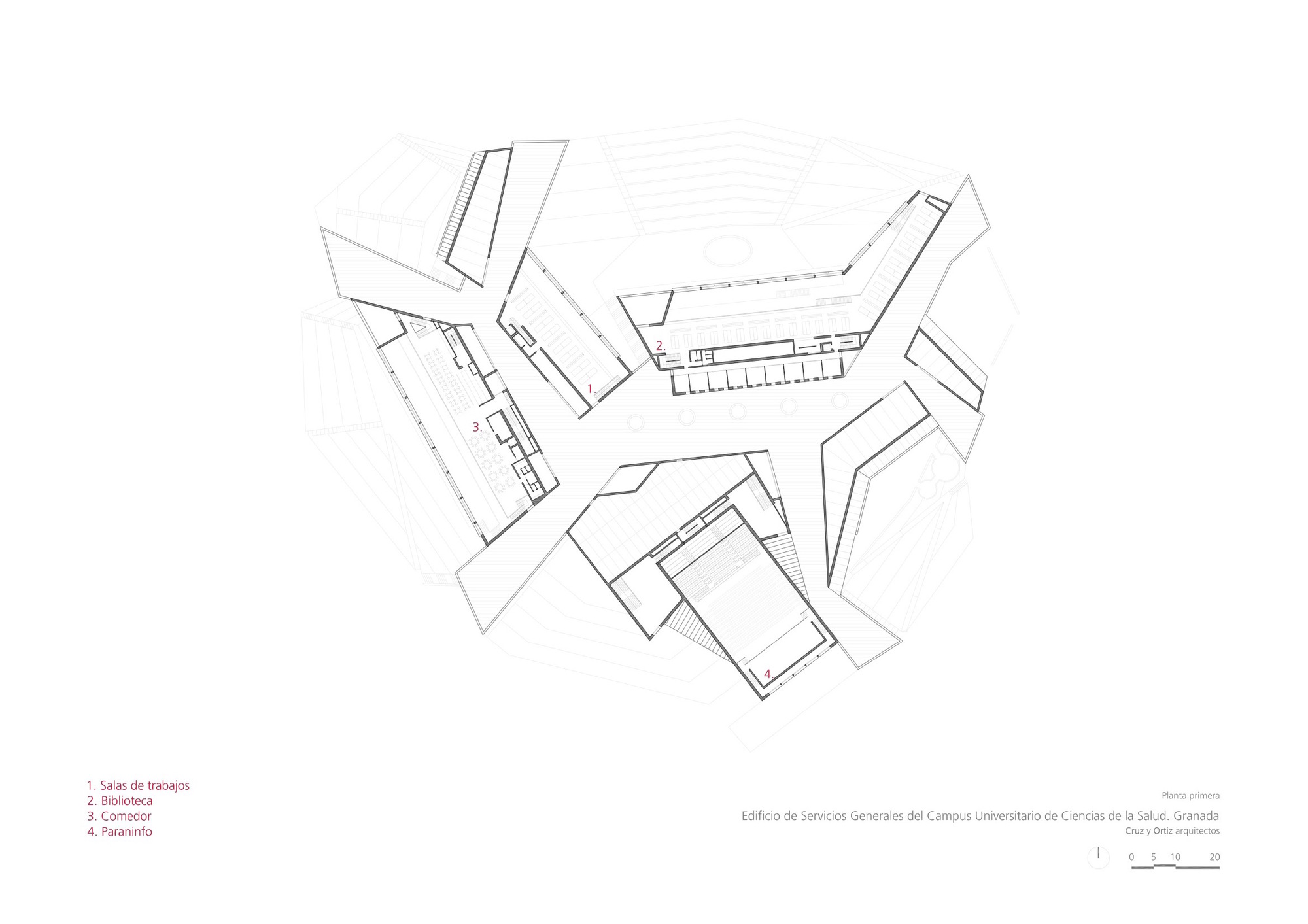 Gallery of General Services Building on Health Sciences Campus / Cruz y ...