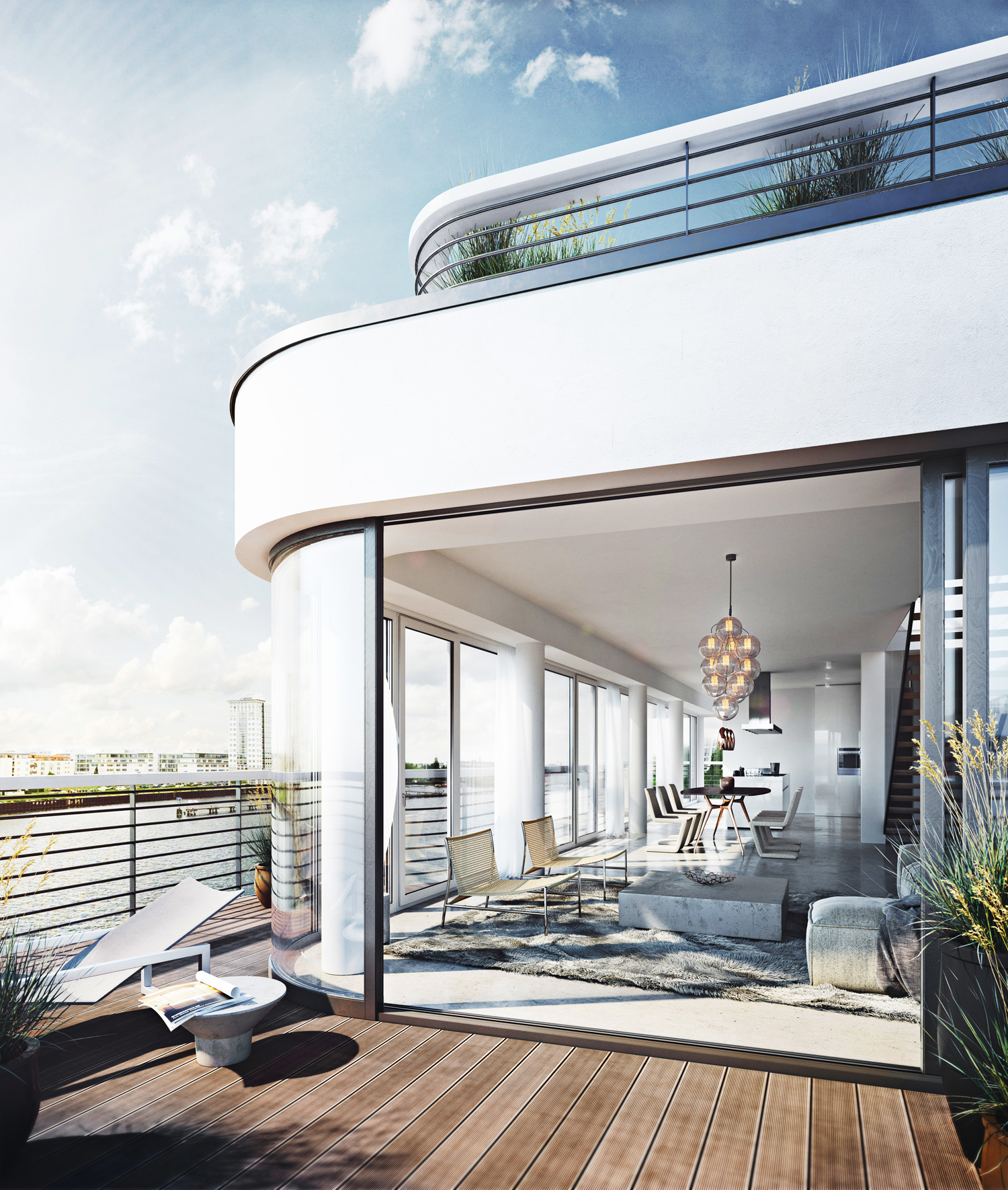 Gallery of GRAFT Designs WAVE, a Green Oasis Along the Berlin ...