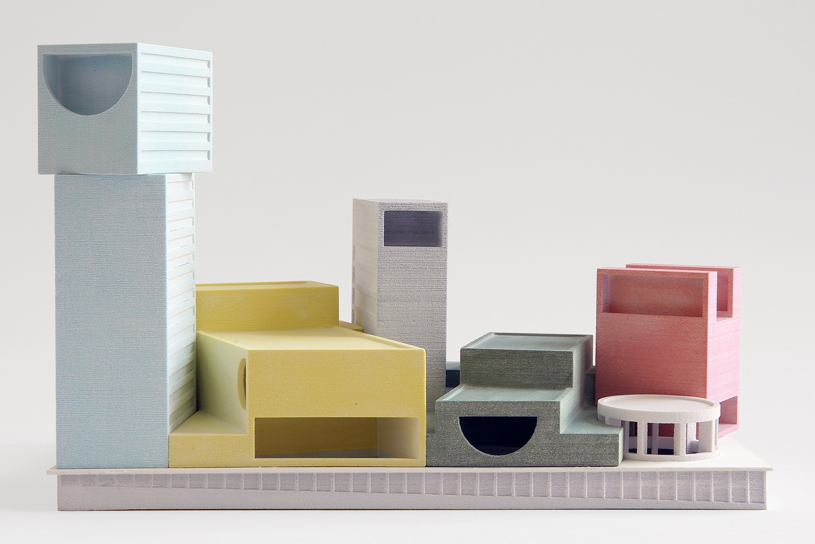 Gallery of Norell/Rodhe Propose a Lively and Colorful Volumetric ...