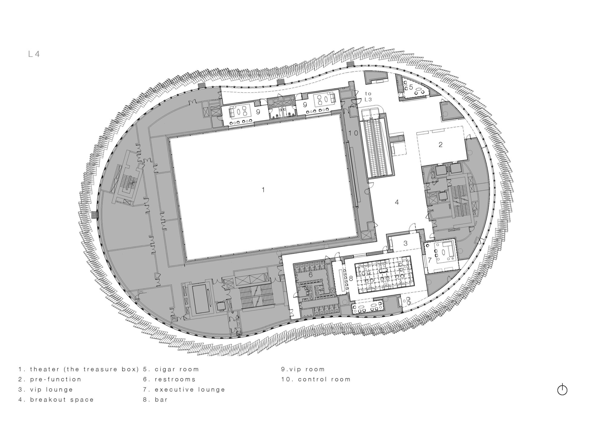 Gallery of The Hub Performance and Exhibition Center / Neri&Hu Design ...