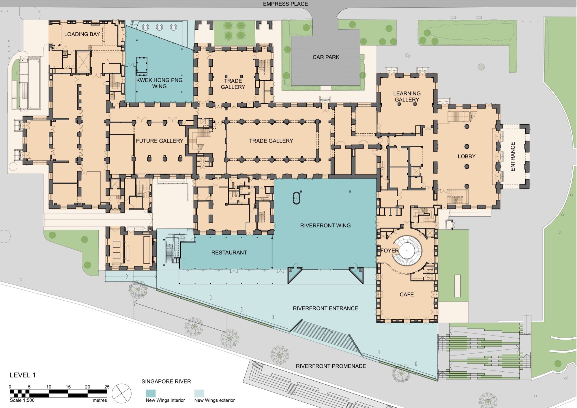 Gallery of New Wings at The Asian Civilizations Museum / GreenhilLi - 11