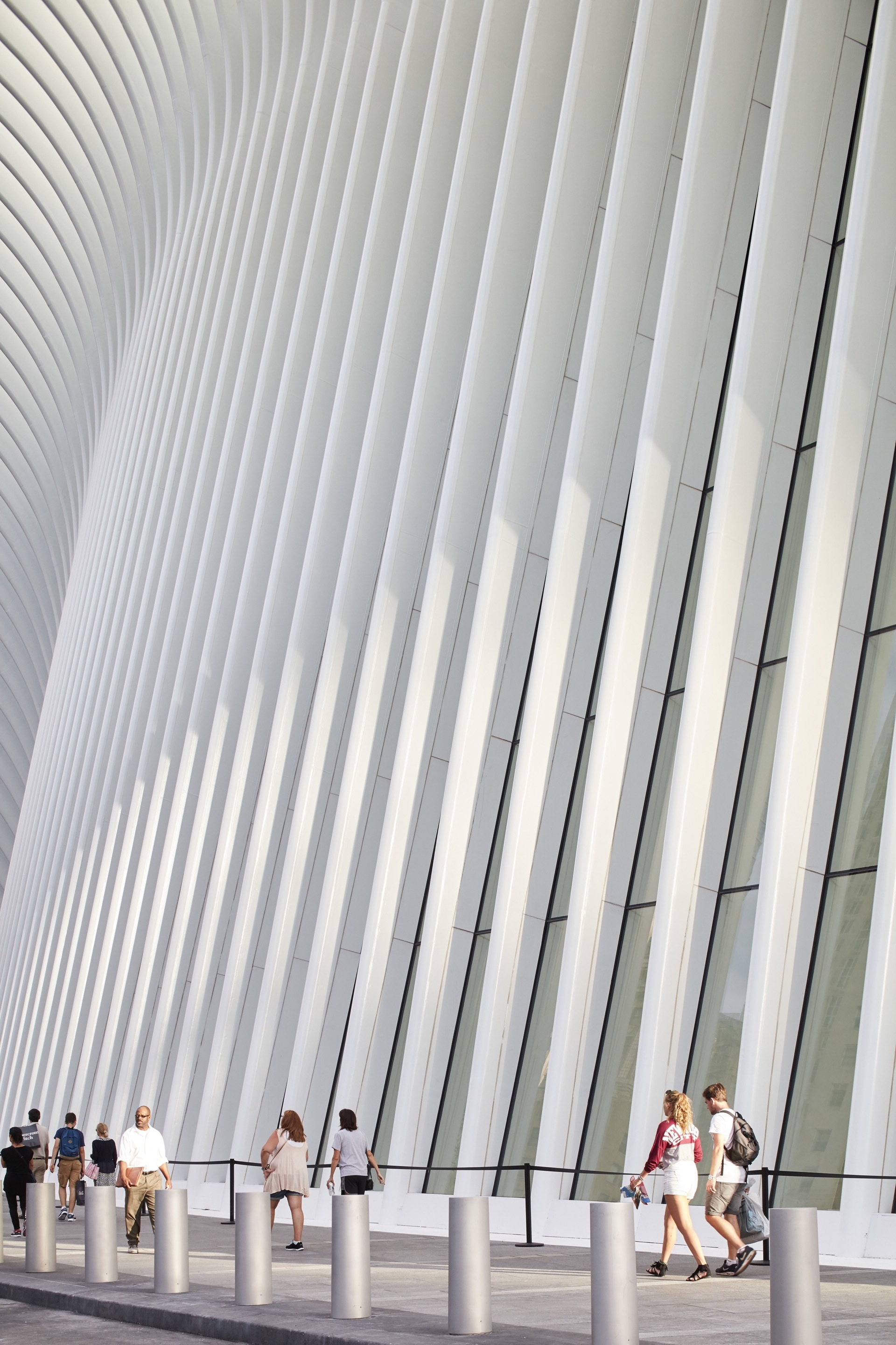 Gallery of Gallery: Calatrava's WTC Transportation Hub Photographed by ...
