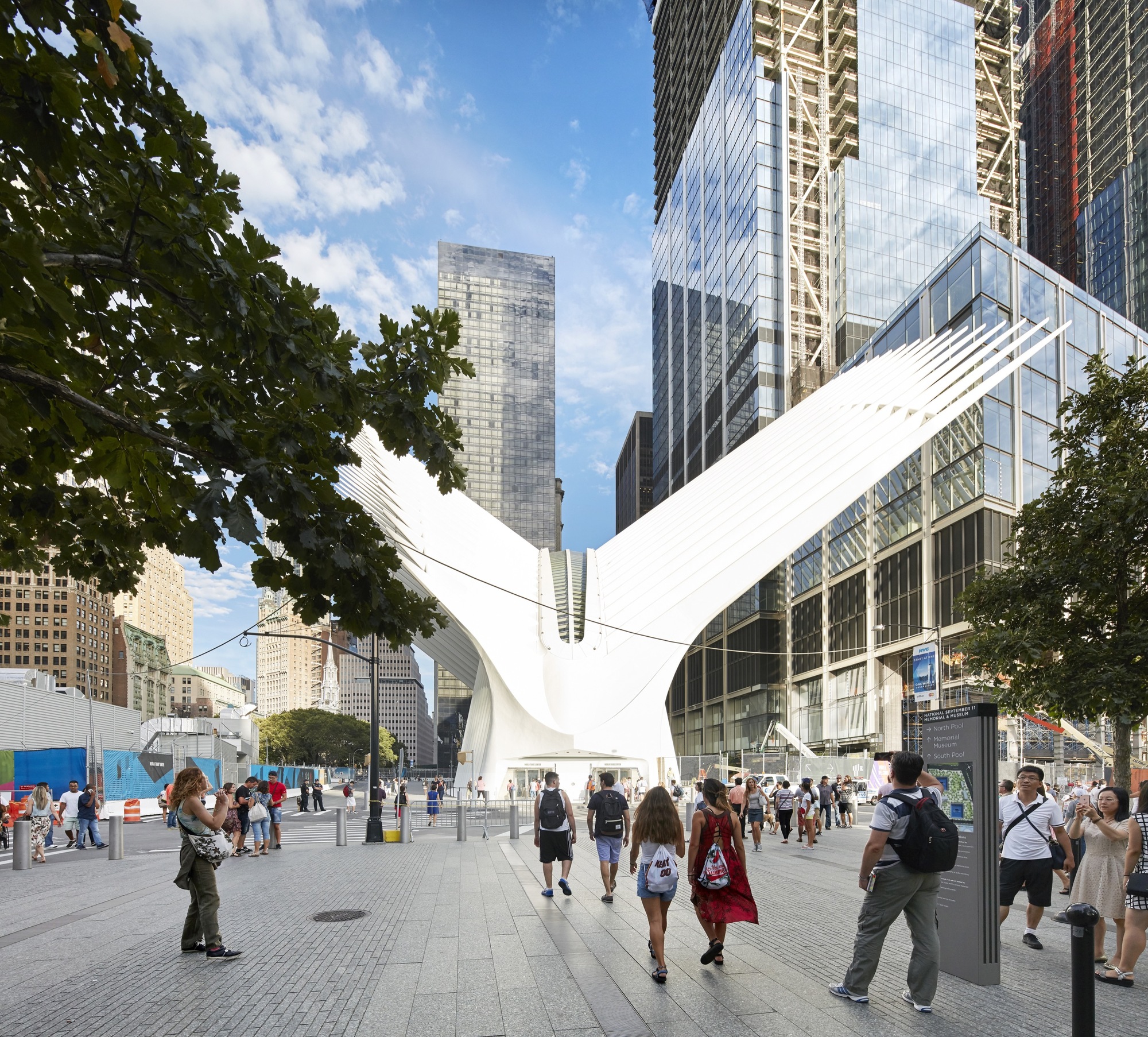 Gallery of Gallery: Calatrava's WTC Transportation Hub Photographed by ...