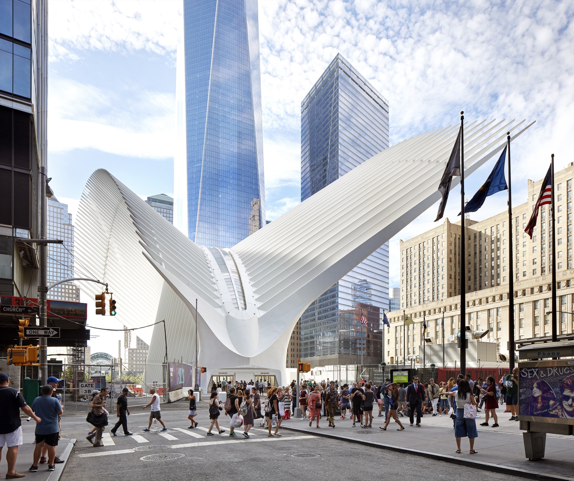 Gallery of Gallery: Calatrava's WTC Transportation Hub Photographed by ...