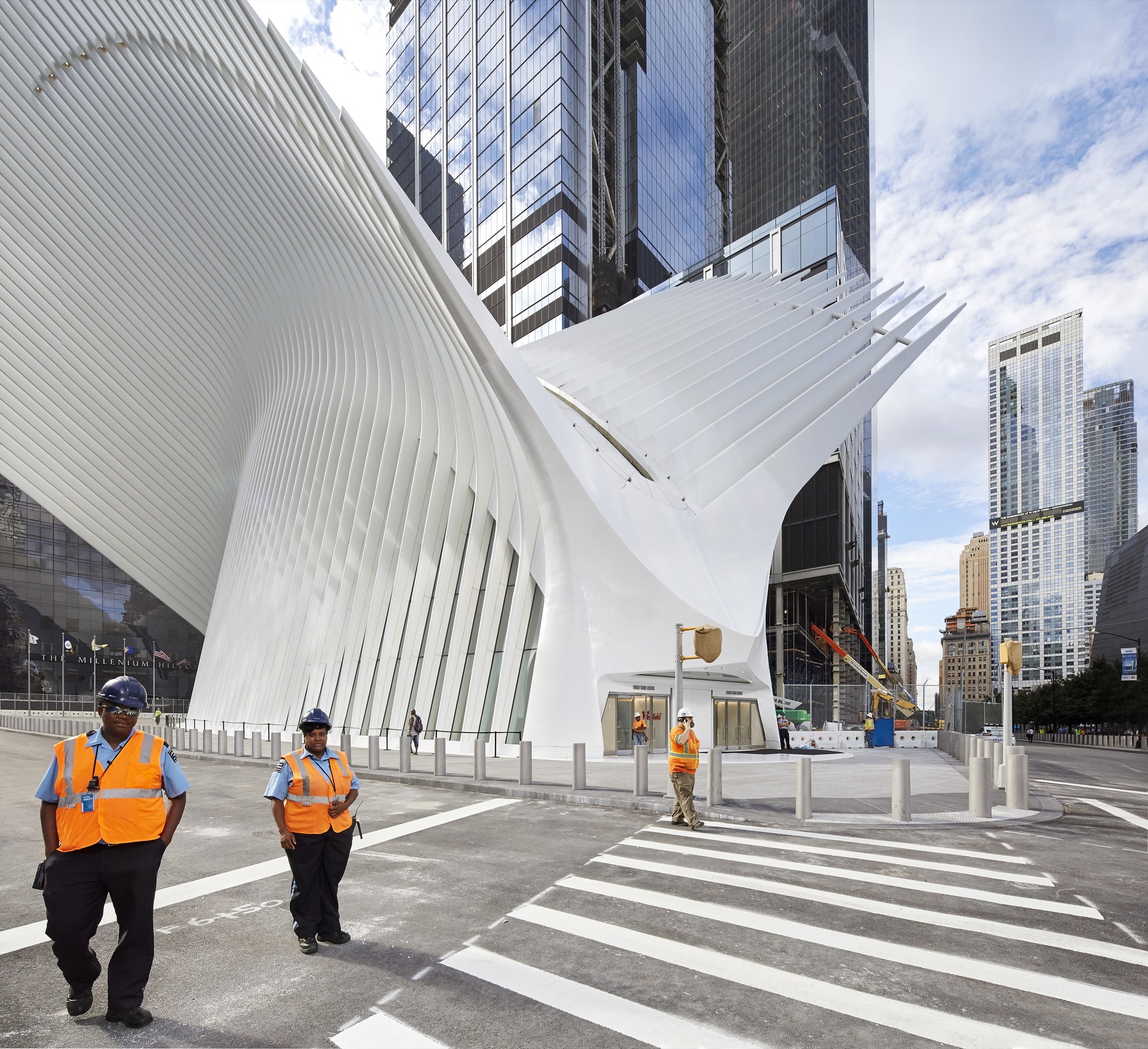 Gallery of Gallery: Calatrava's WTC Transportation Hub Photographed by ...